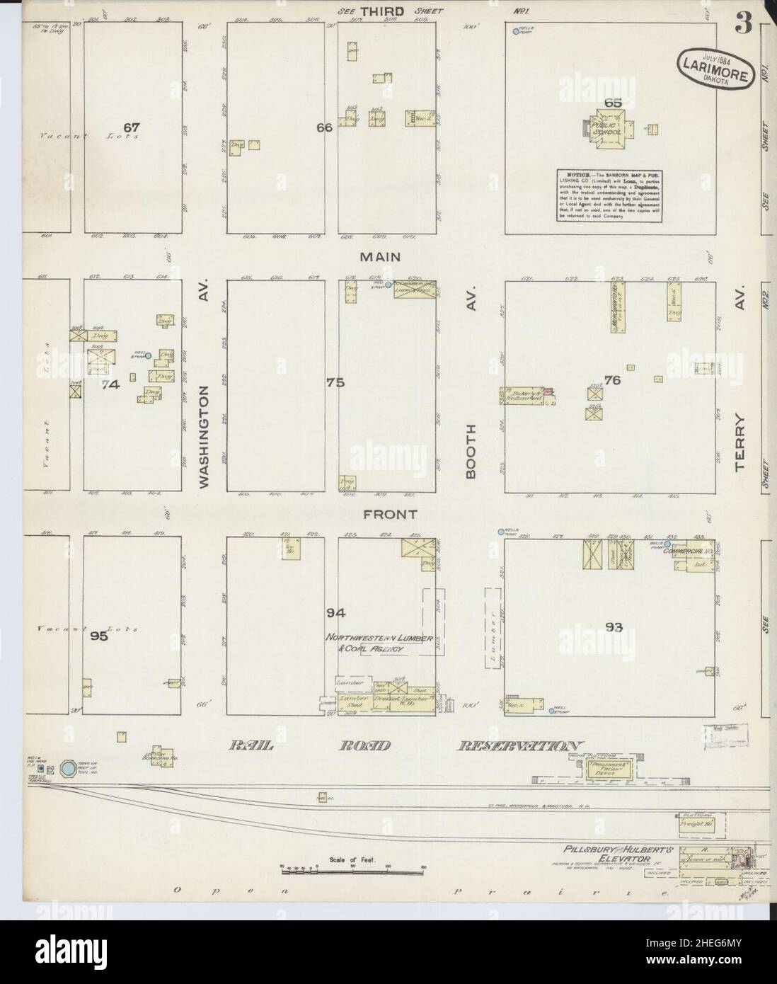 Larimore mappa del dakota del nord immagini e fotografie stock ad alta ...