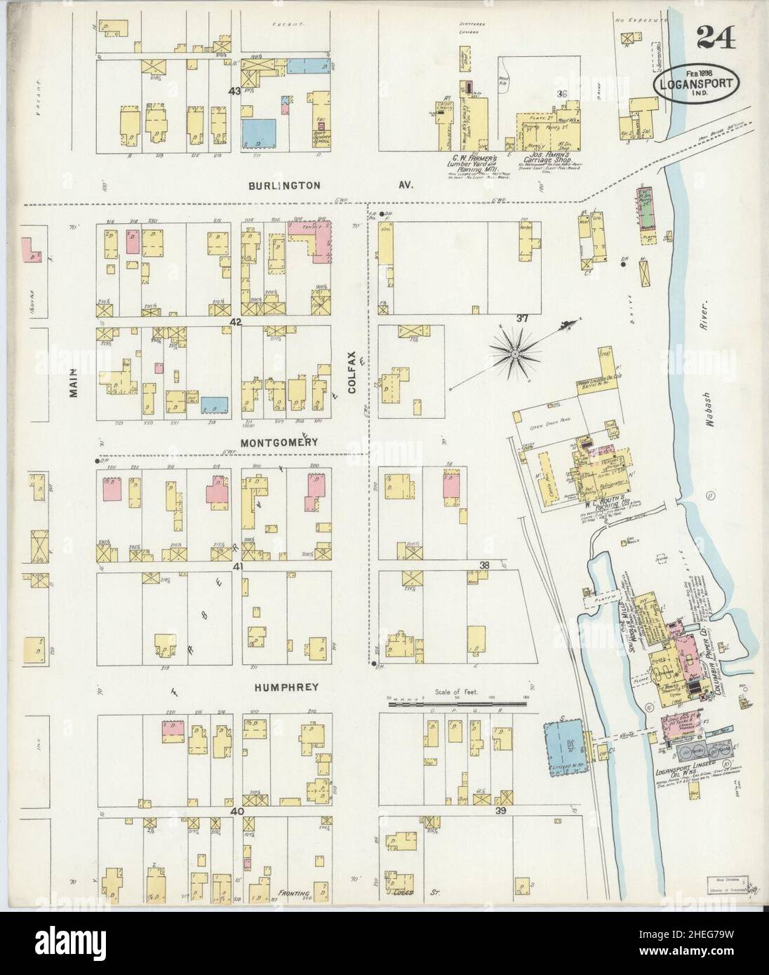 Mappa di logansport immagini e fotografie stock ad alta risoluzione - Alamy