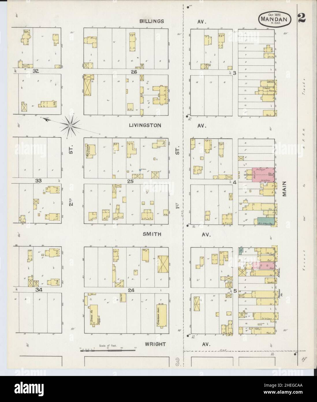 Mappa di mandan, dakota del nord immagini e fotografie stock ad alta ...