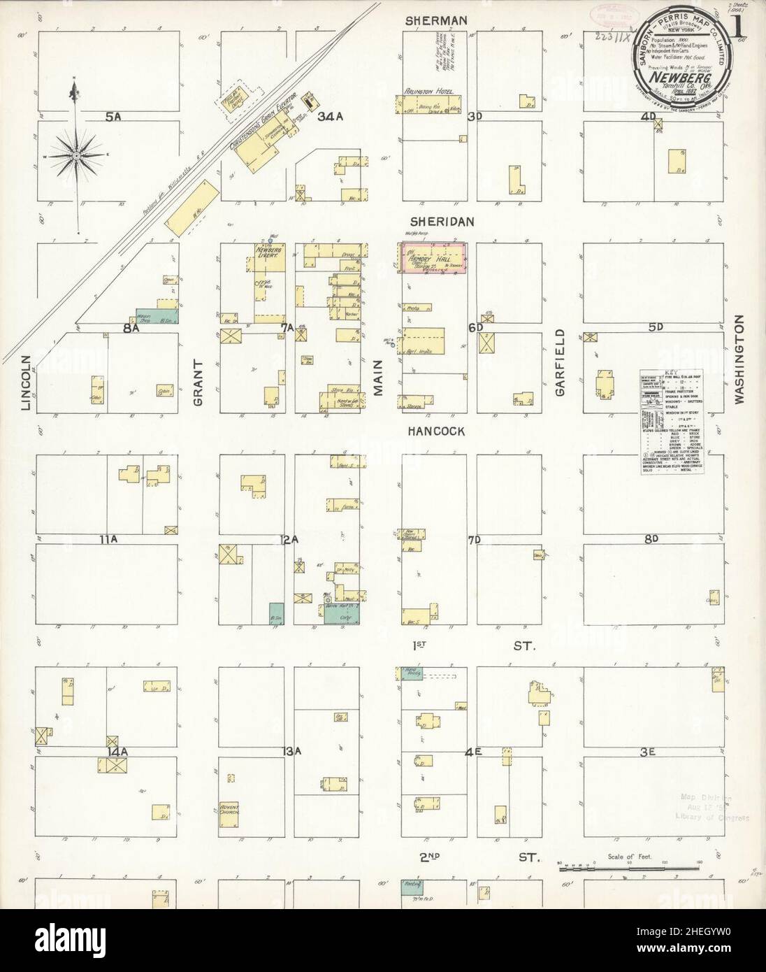 Mappa di newberg immagini e fotografie stock ad alta risoluzione - Alamy
