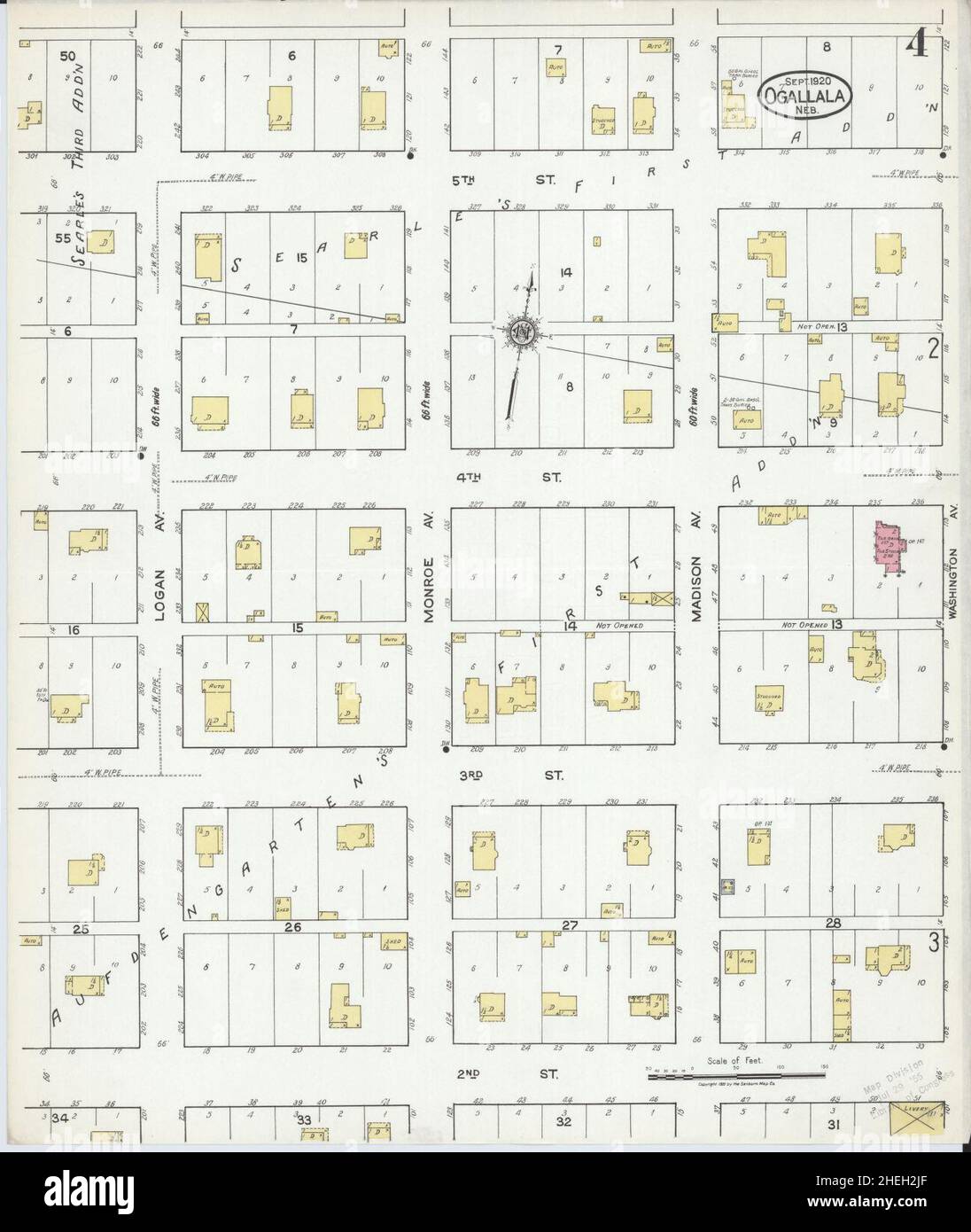 Mappa di ogallala, nebraska immagini e fotografie stock ad alta ...