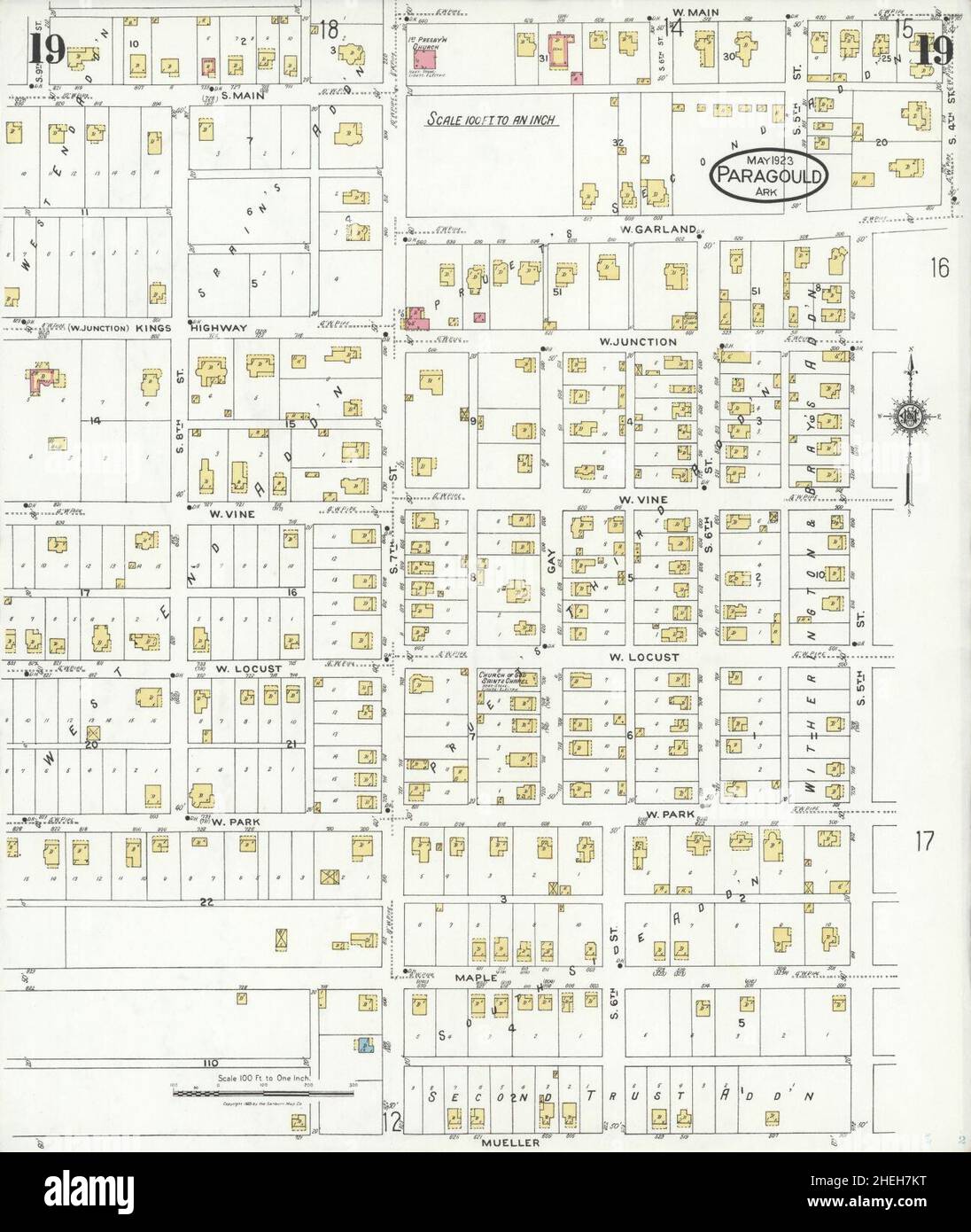Mappa di paragould immagini e fotografie stock ad alta risoluzione - Alamy