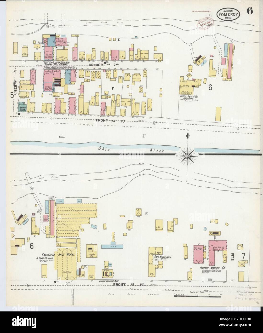 Mappa di pomeroy ohio immagini e fotografie stock ad alta risoluzione ...