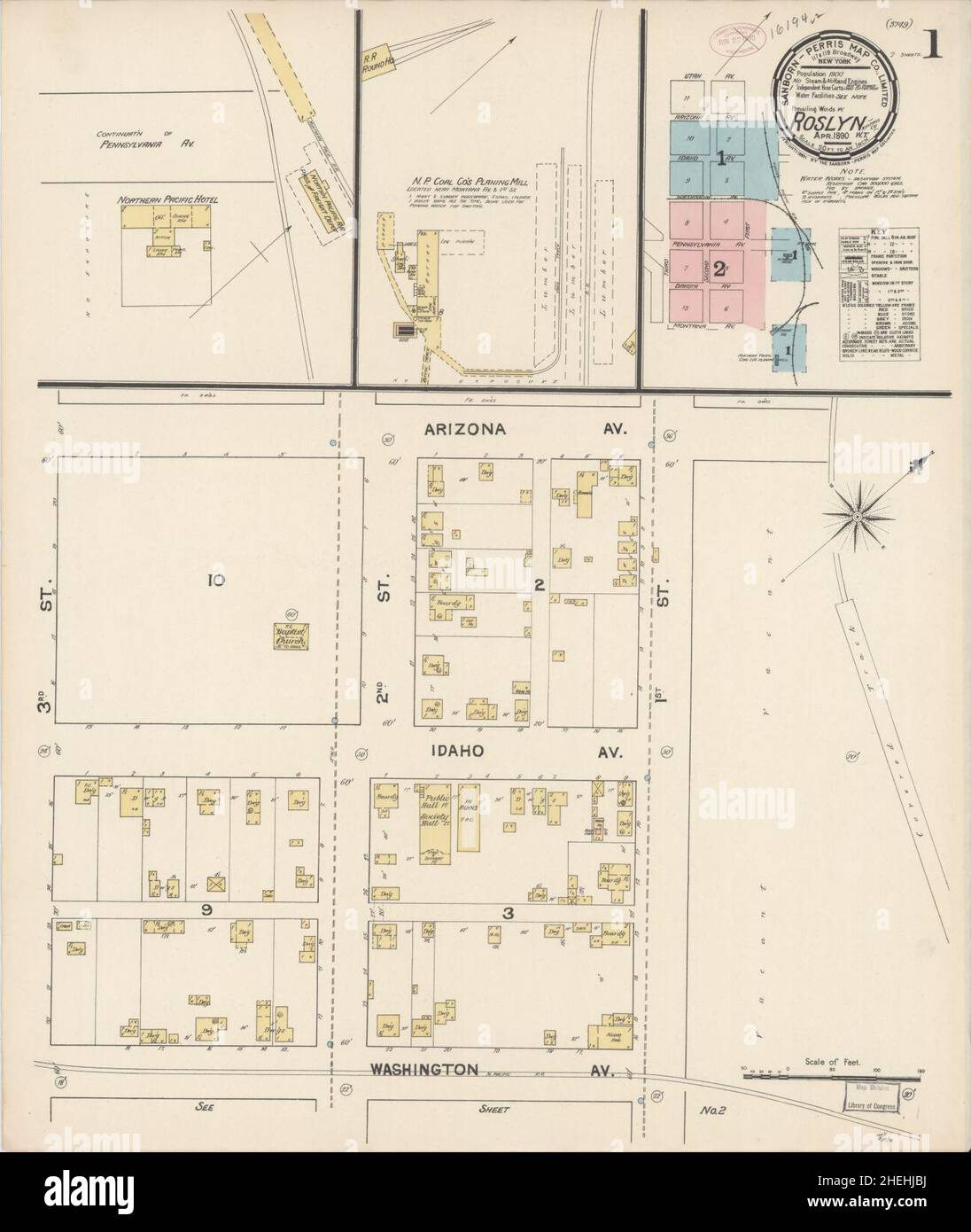 Mappa di roslyn immagini e fotografie stock ad alta risoluzione - Alamy