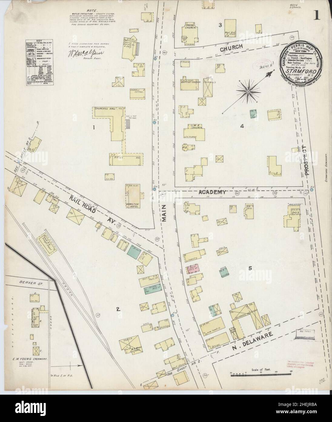 Mappa di stamford new york immagini e fotografie stock ad alta ...