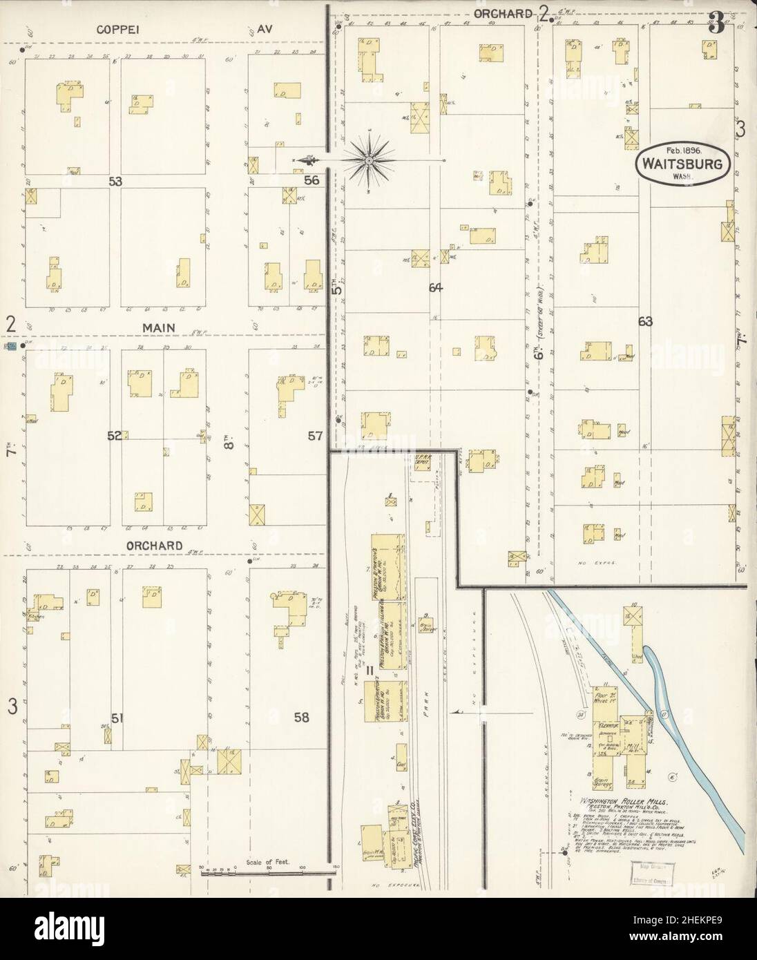 Mappa di waitsburg immagini e fotografie stock ad alta risoluzione - Alamy