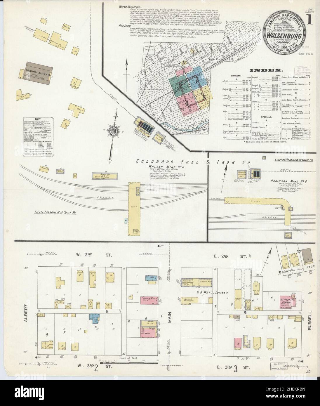 Mappa di walsenburg immagini e fotografie stock ad alta risoluzione - Alamy