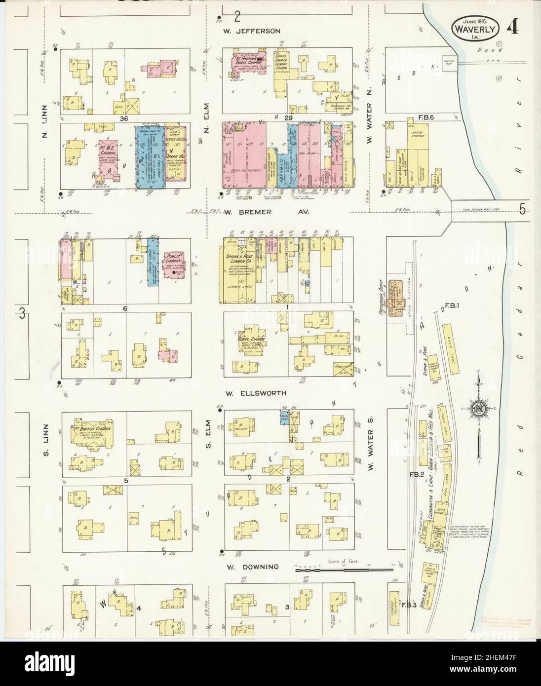 Waverly iowa mappa immagini e fotografie stock ad alta risoluzione - Alamy