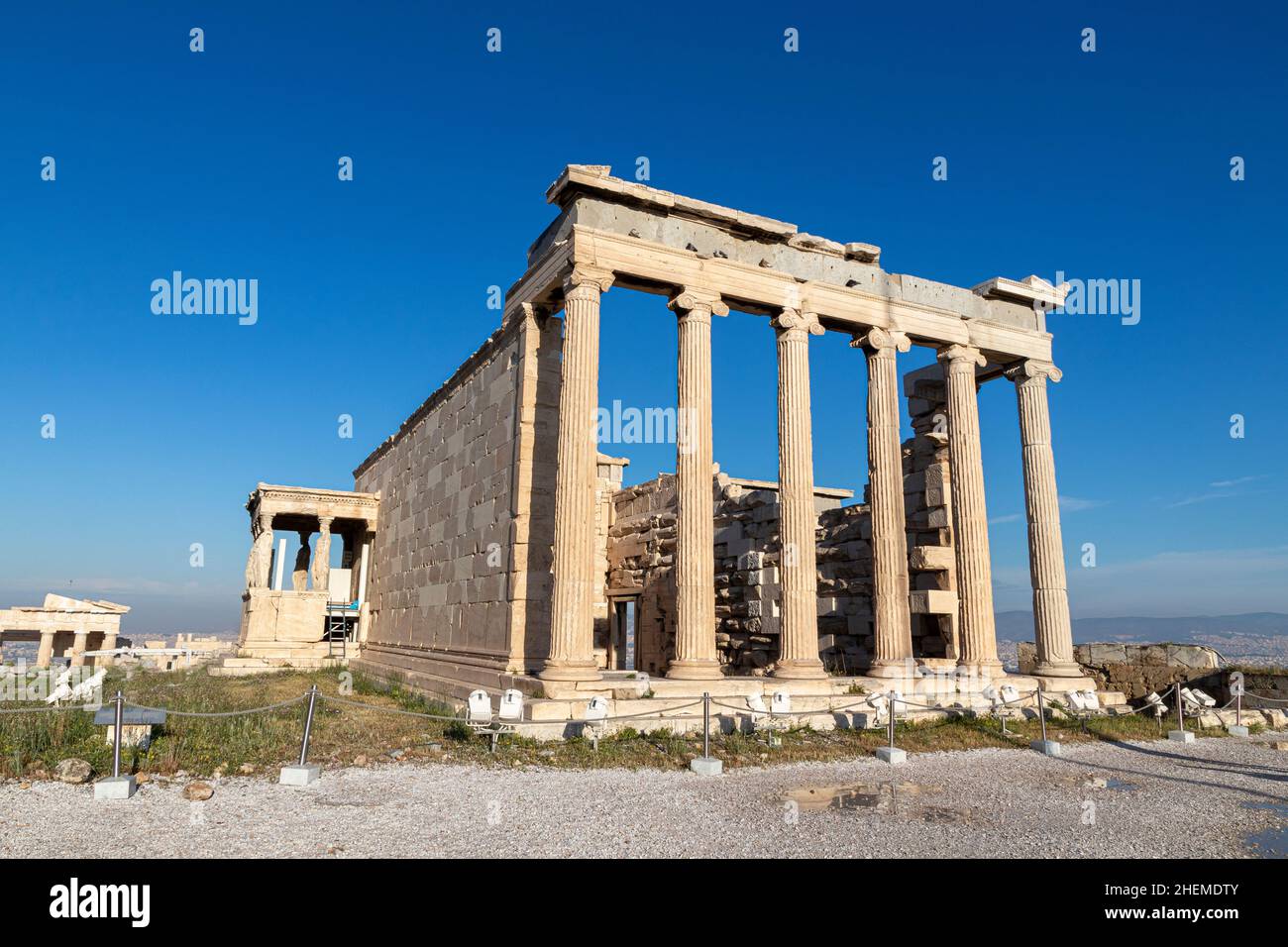 Antico Tempio Greco Di Atena