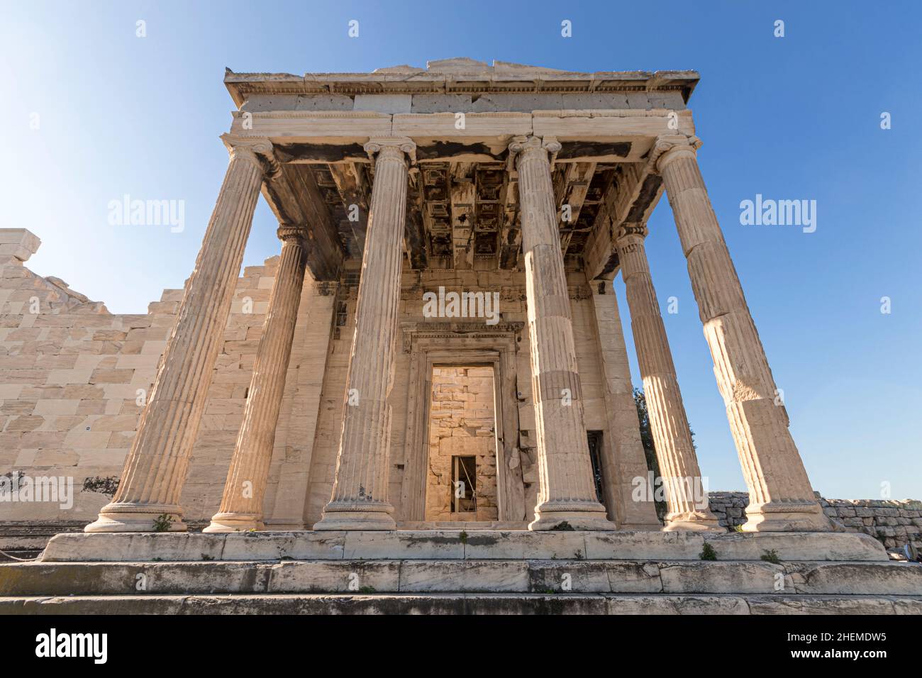 Antico Tempio Greco Di Atena