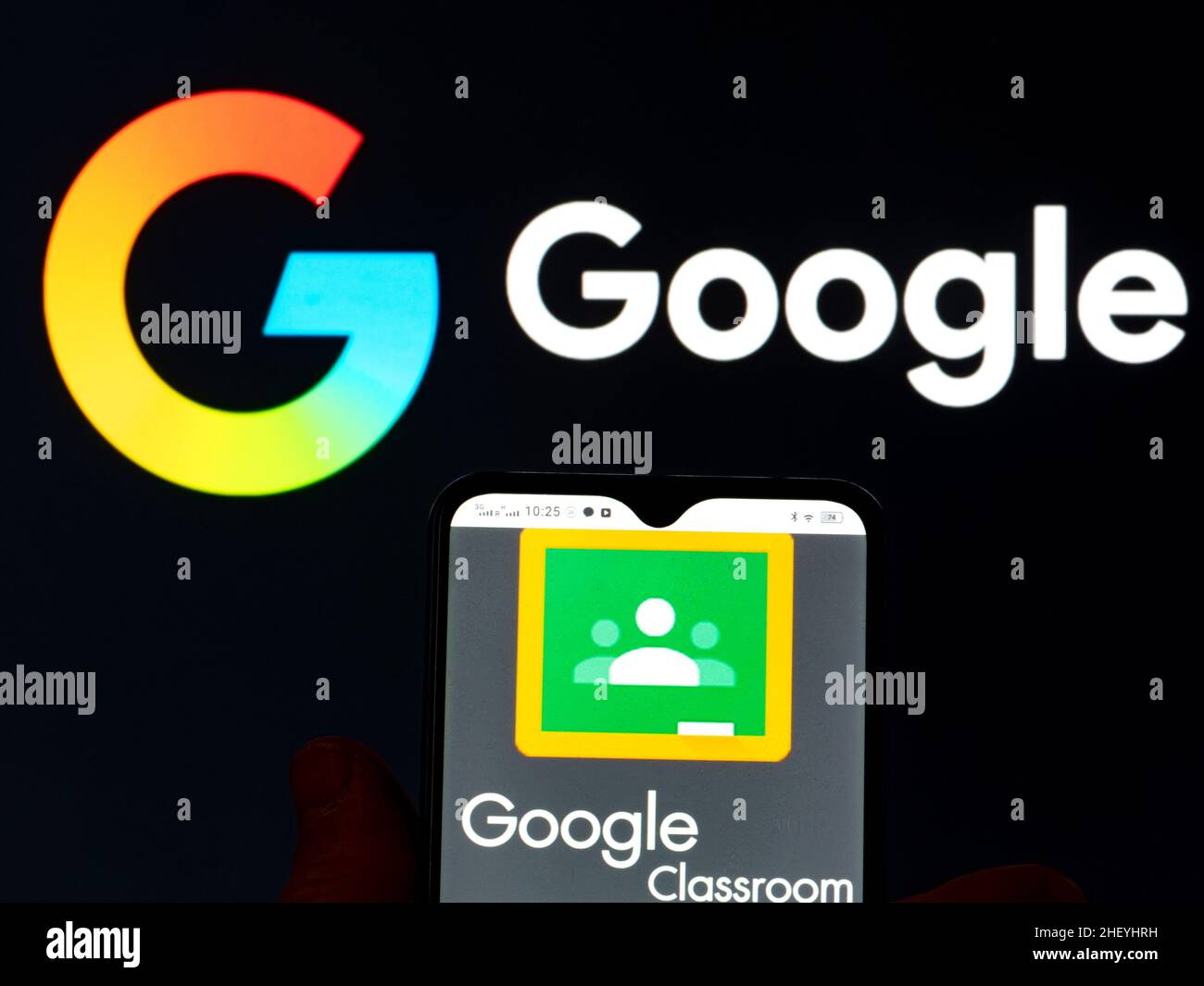 Google classroom logo immagini e fotografie stock ad alta risoluzione ...