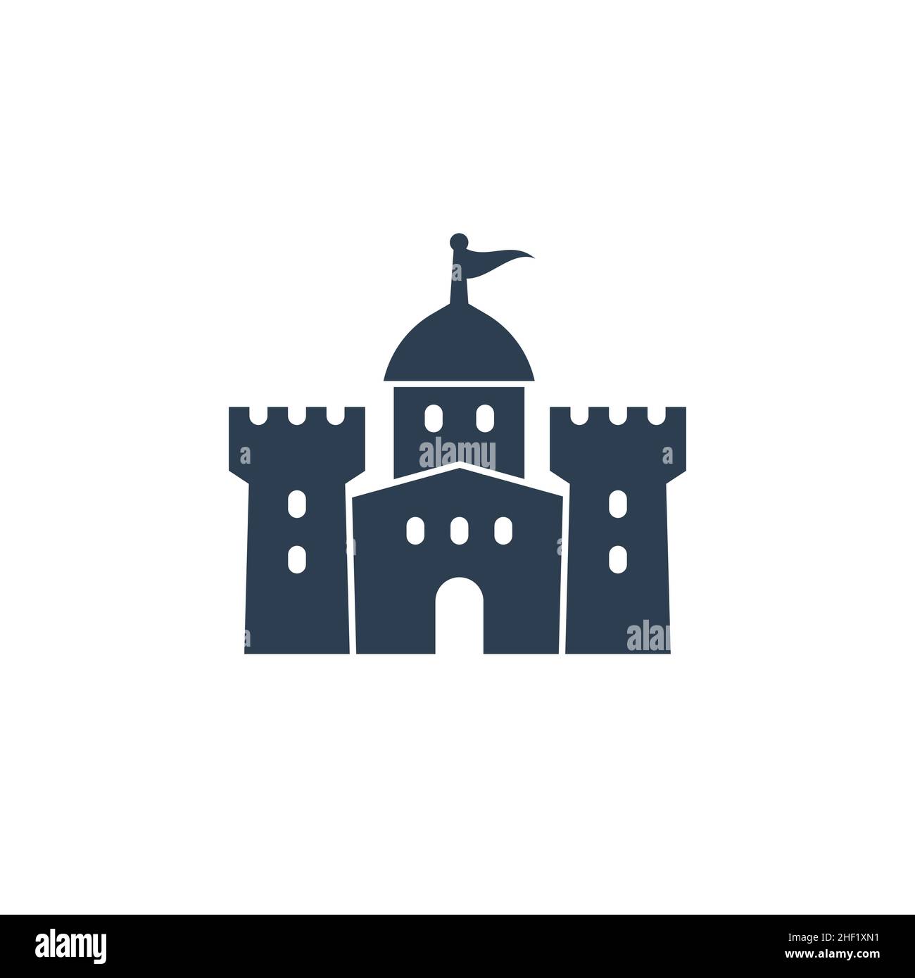 Castello in alto Immagini Vettoriali Stock - Alamy