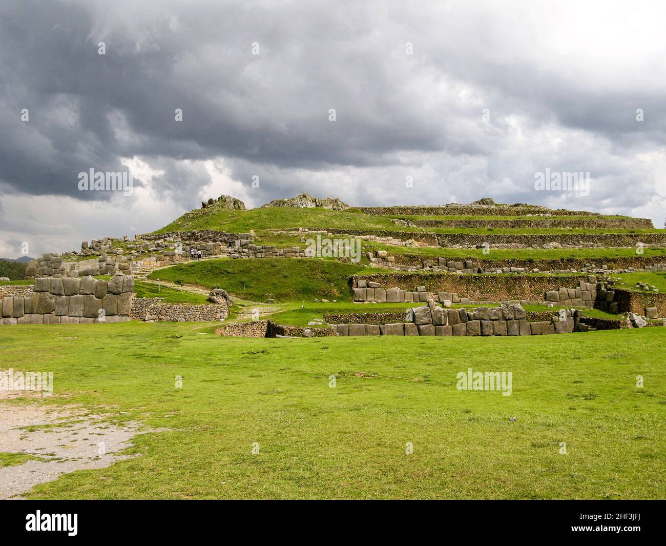 Rovine di incas sacsayhuaman immagini e fotografie stock ad alta ...