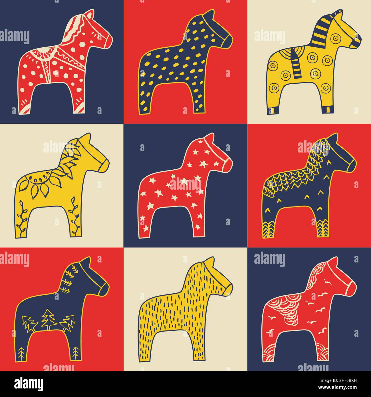 Disegni Di Cavalli A Colori