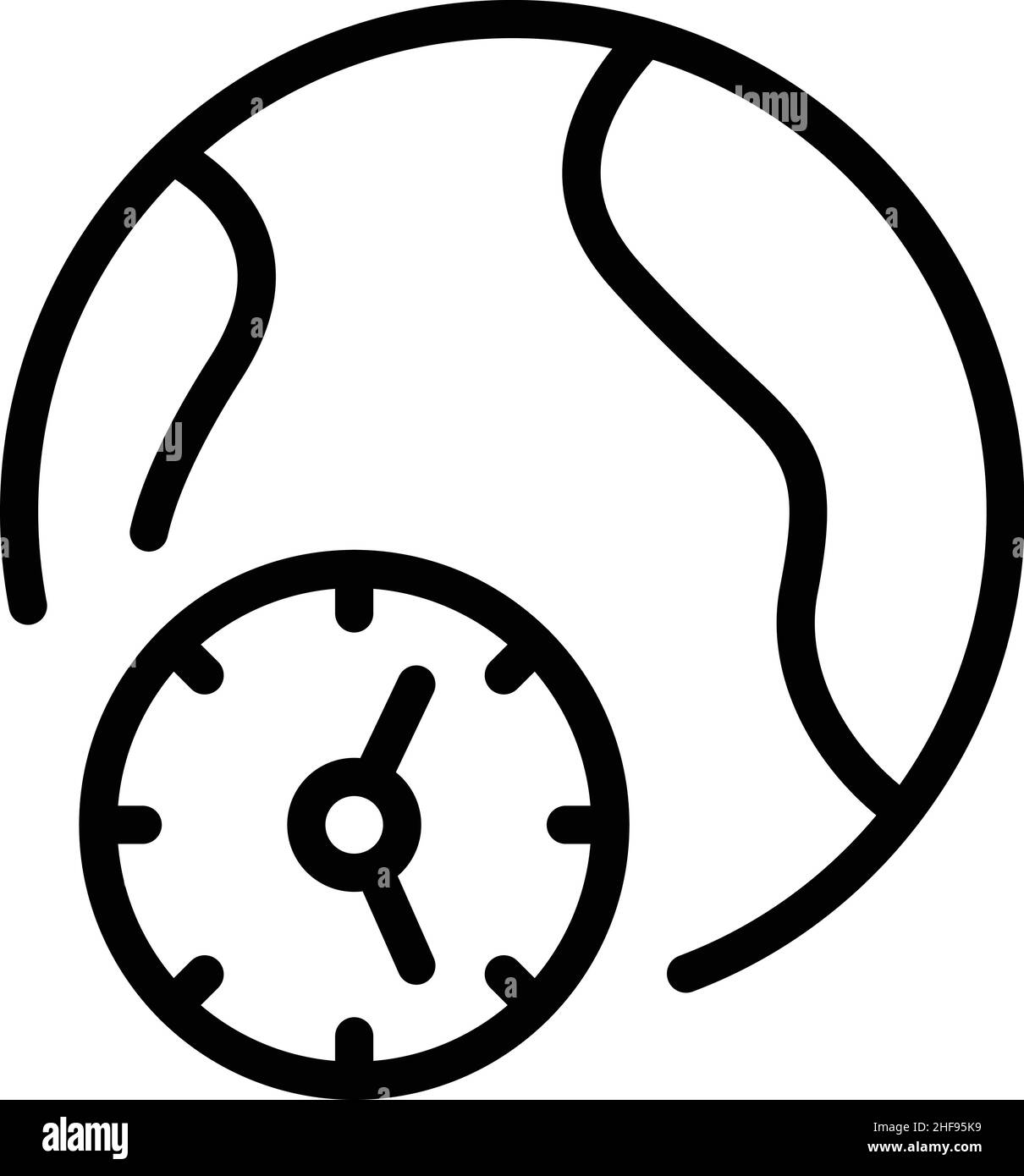 Mappa fuso orario Immagini Vettoriali Stock - Alamy