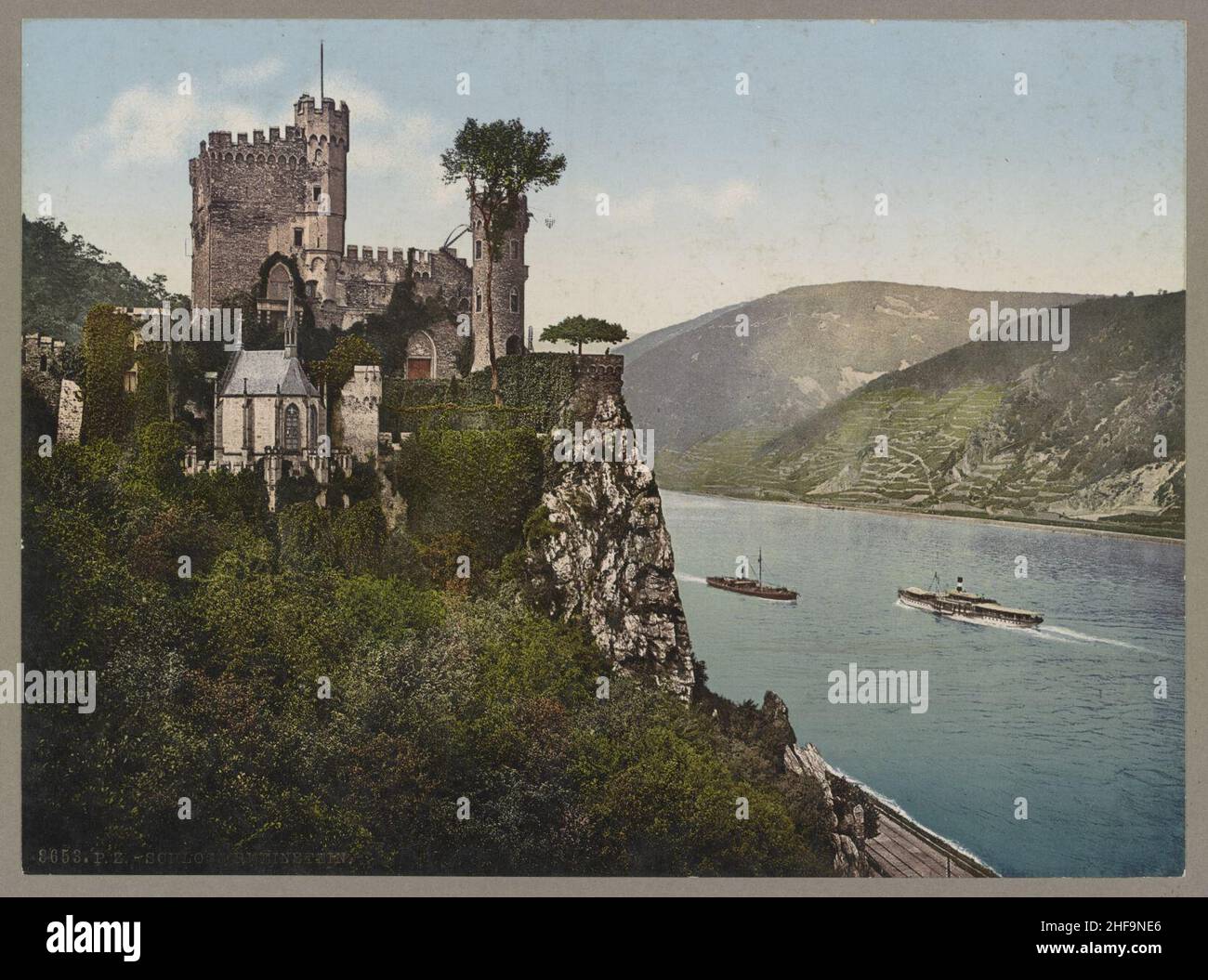 Schloss rheinstein immagini e fotografie stock ad alta risoluzione - Alamy