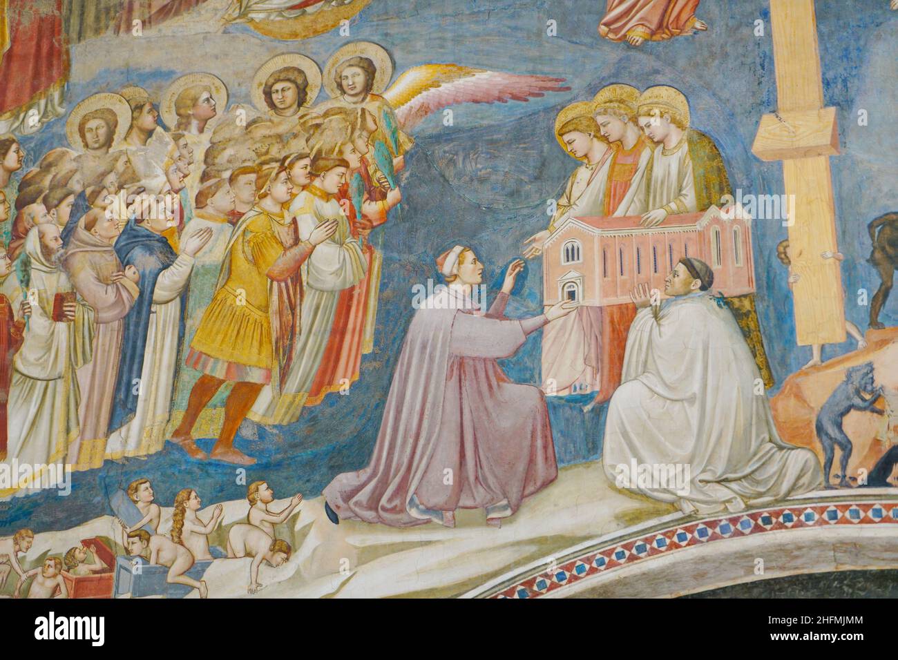 Vista della pietra miliare Cappella degli Scrovegni (Cappella degli ... Vista della pietra miliare Cappella degli Scrovegni (Cappella degli ...