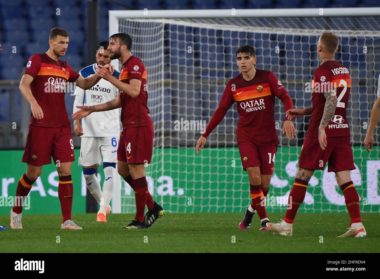 Foto Alfredo Falcone Lapresse 22 04 2021 Roma Italia Sport Calcio