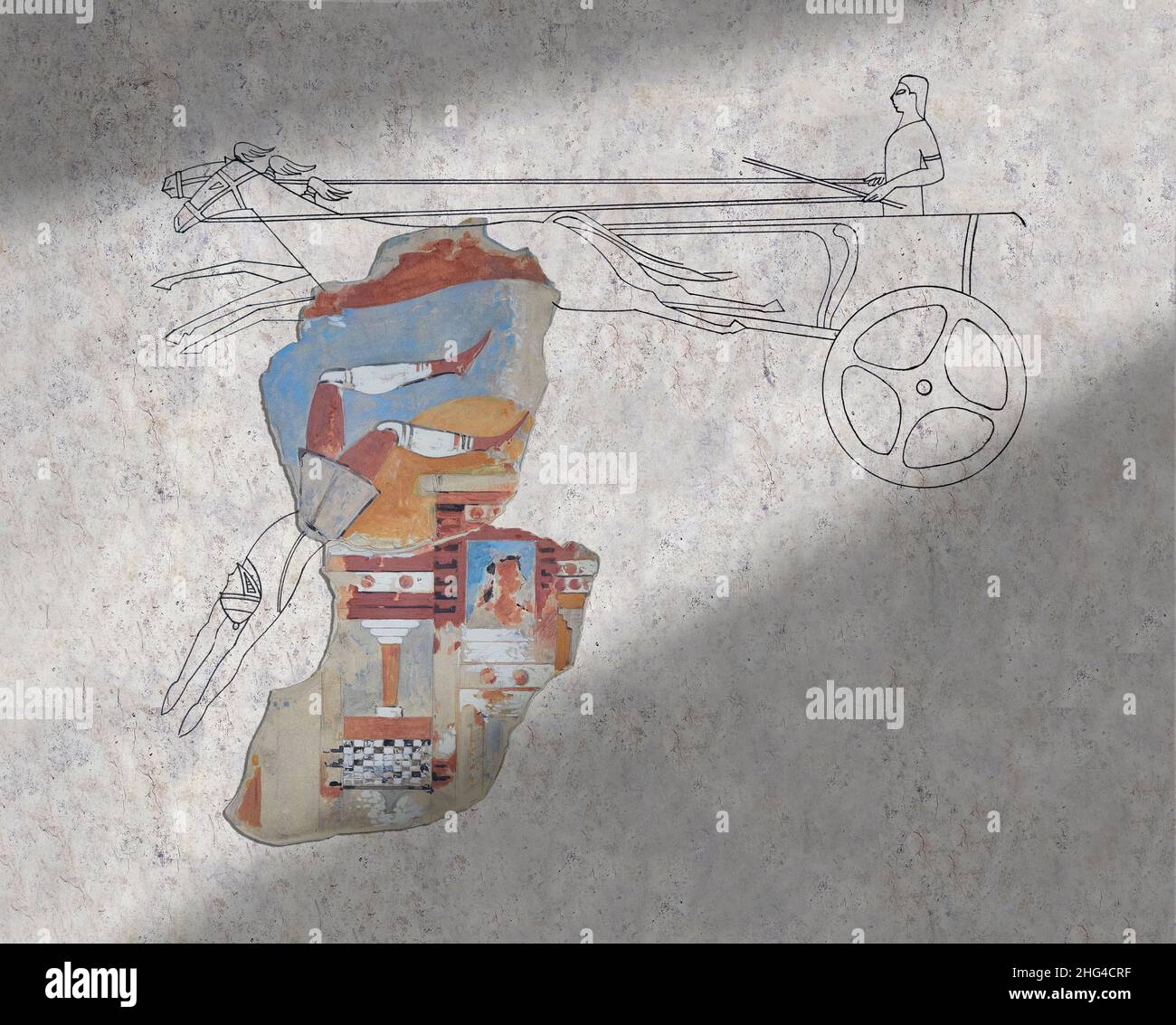 Micenei affreschi immagini e fotografie stock ad alta risoluzione - Alamy