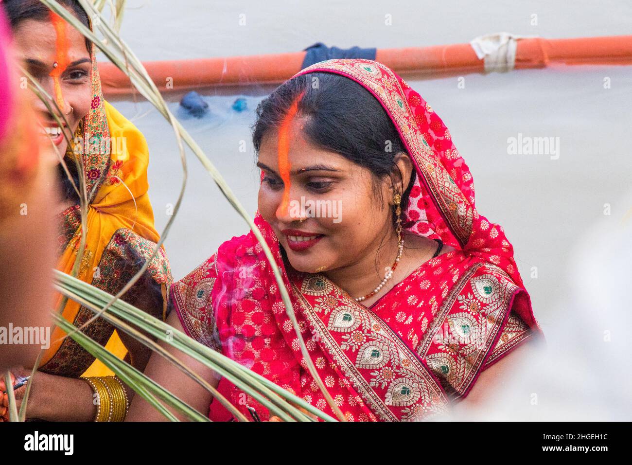 Chaath puja immagini e fotografie stock ad alta risoluzione - Alamy