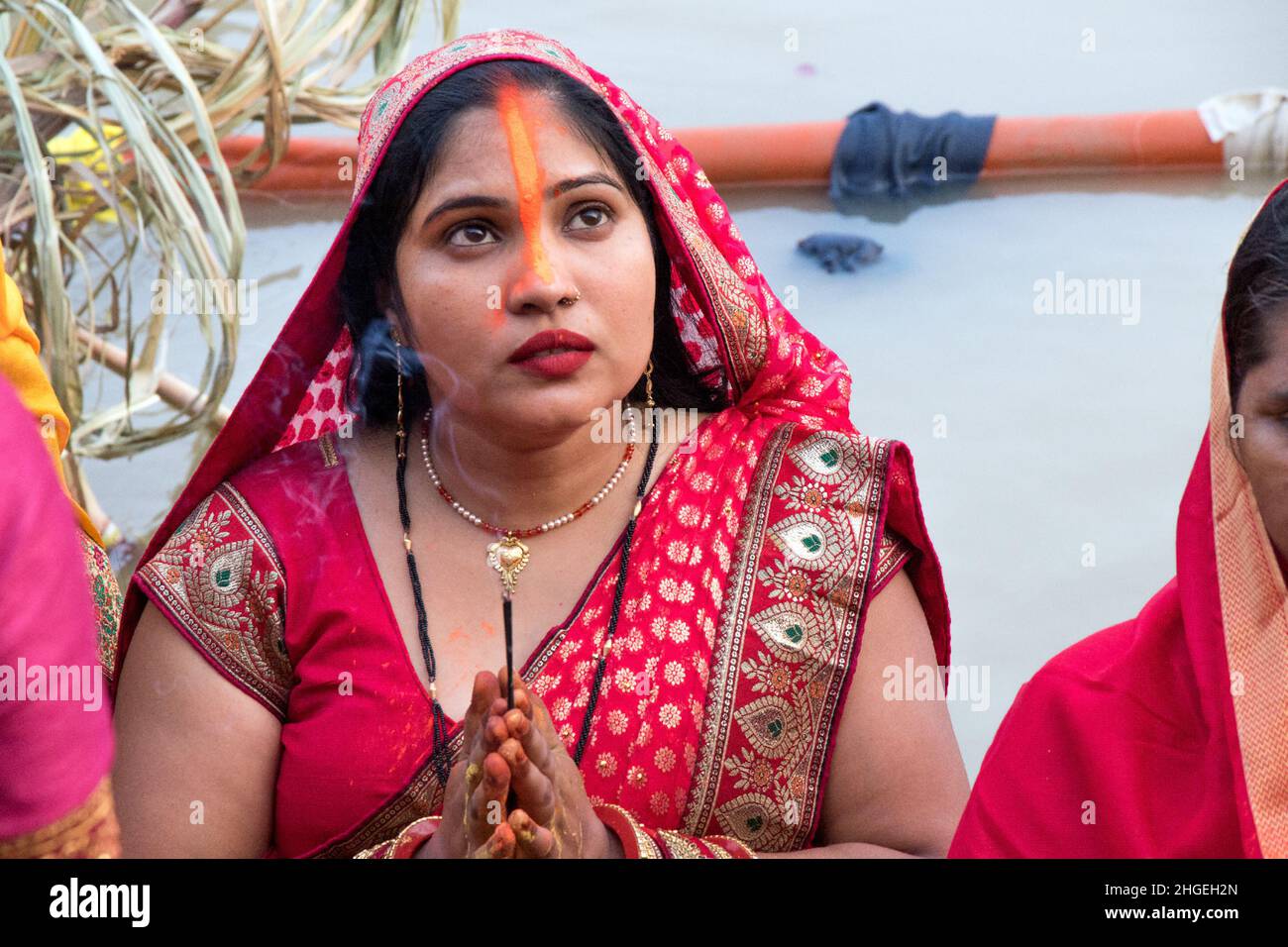 Chaath puja immagini e fotografie stock ad alta risoluzione - Alamy