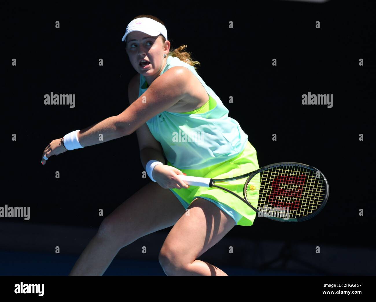 Jelena ostapenko australiano aperto immagini e fotografie stock ad alta ...
