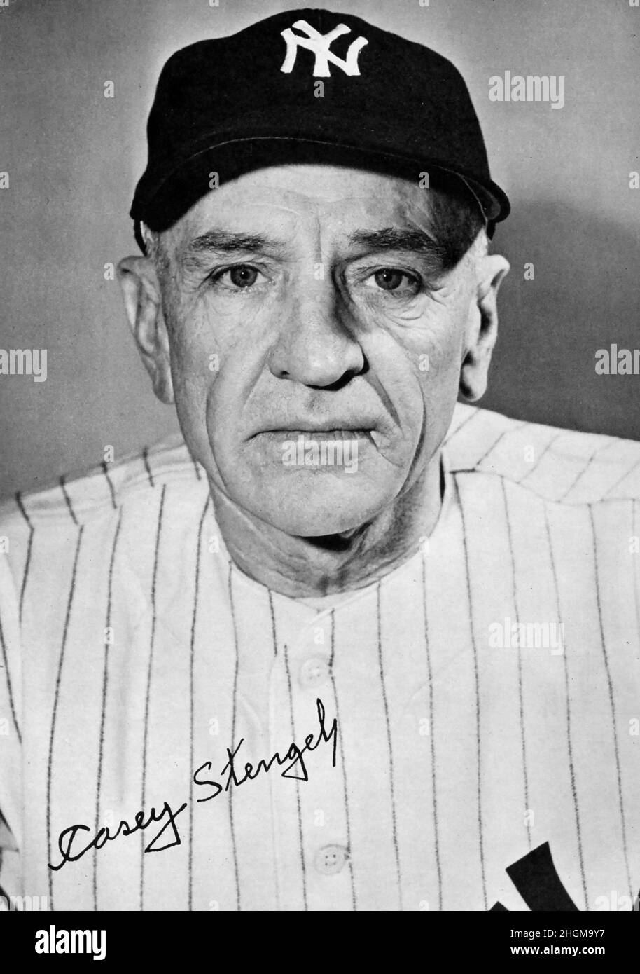 Manager di new york yankees casey stengel immagini e fotografie stock ...