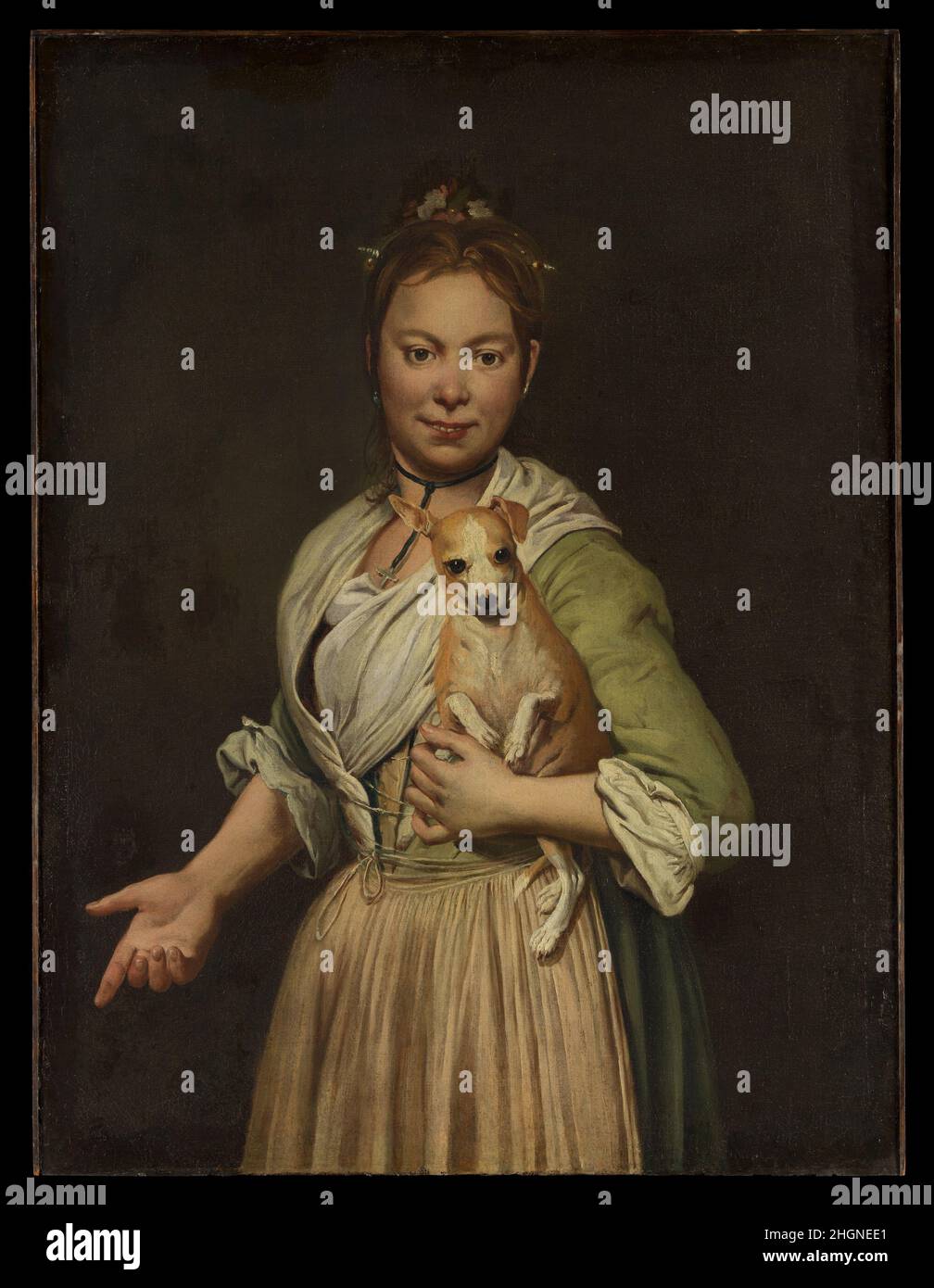 Pitocchetto donna cane immagini e fotografie stock ad alta risoluzione ...