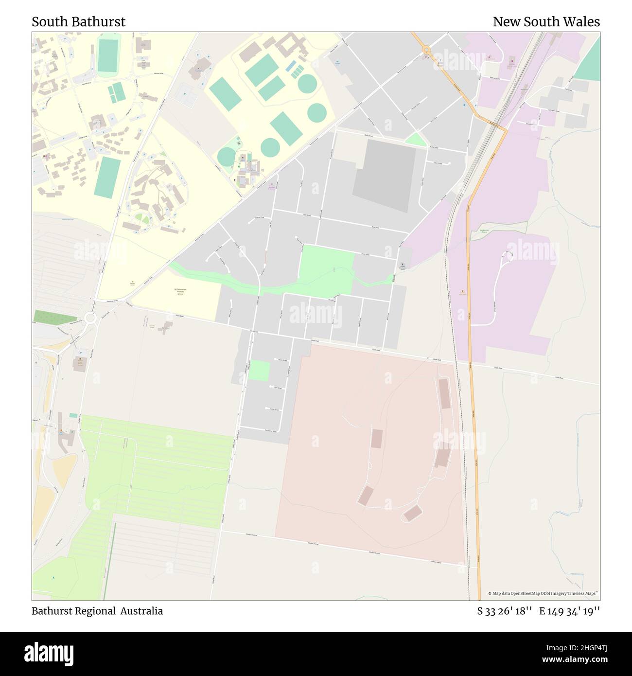 South Bathurst, Bathurst Regional, Australia, New South Wales, S 33 26 ...