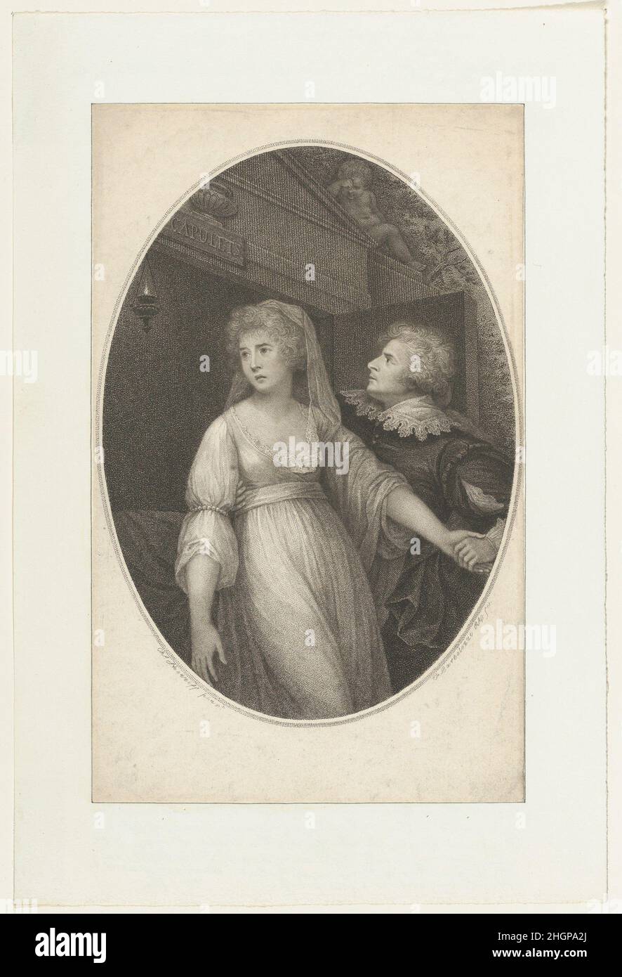 Il Sig. Dimond e Miss Wallis nei personaggi di Romeo e Giulietta 1 ...