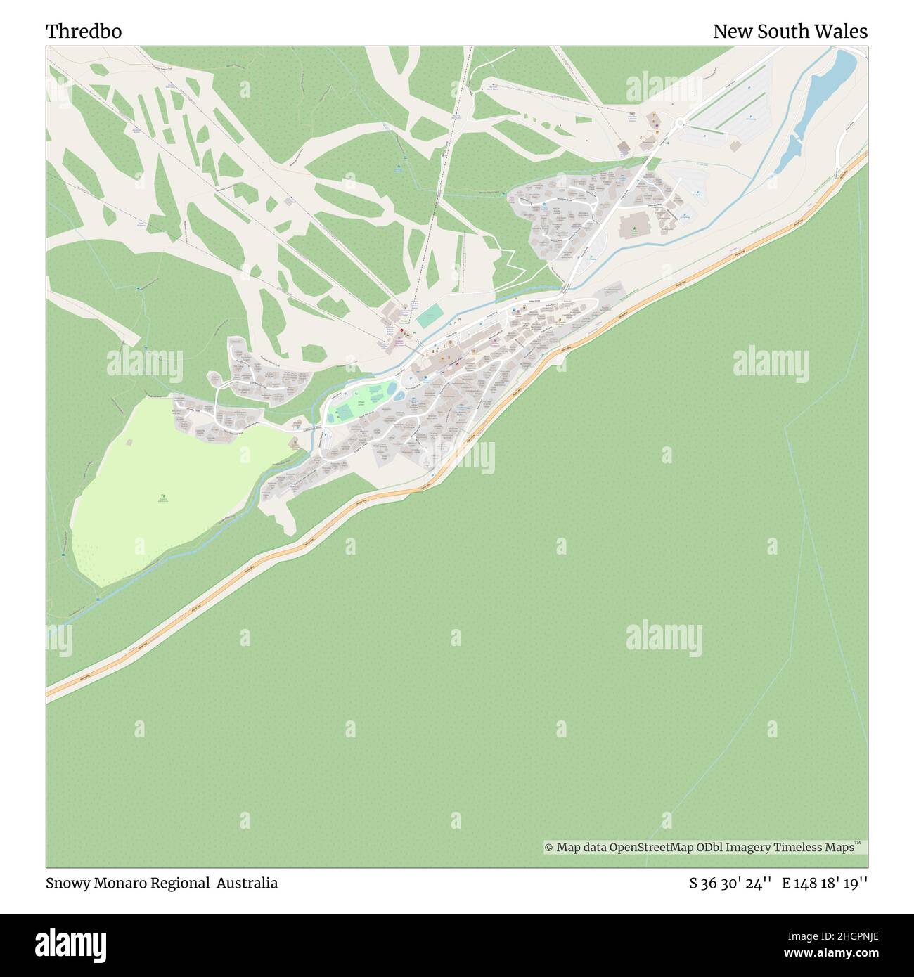 Thredbo, Snowy Monaro Regional, Australia, nuovo Galles del Sud, S 36 ...