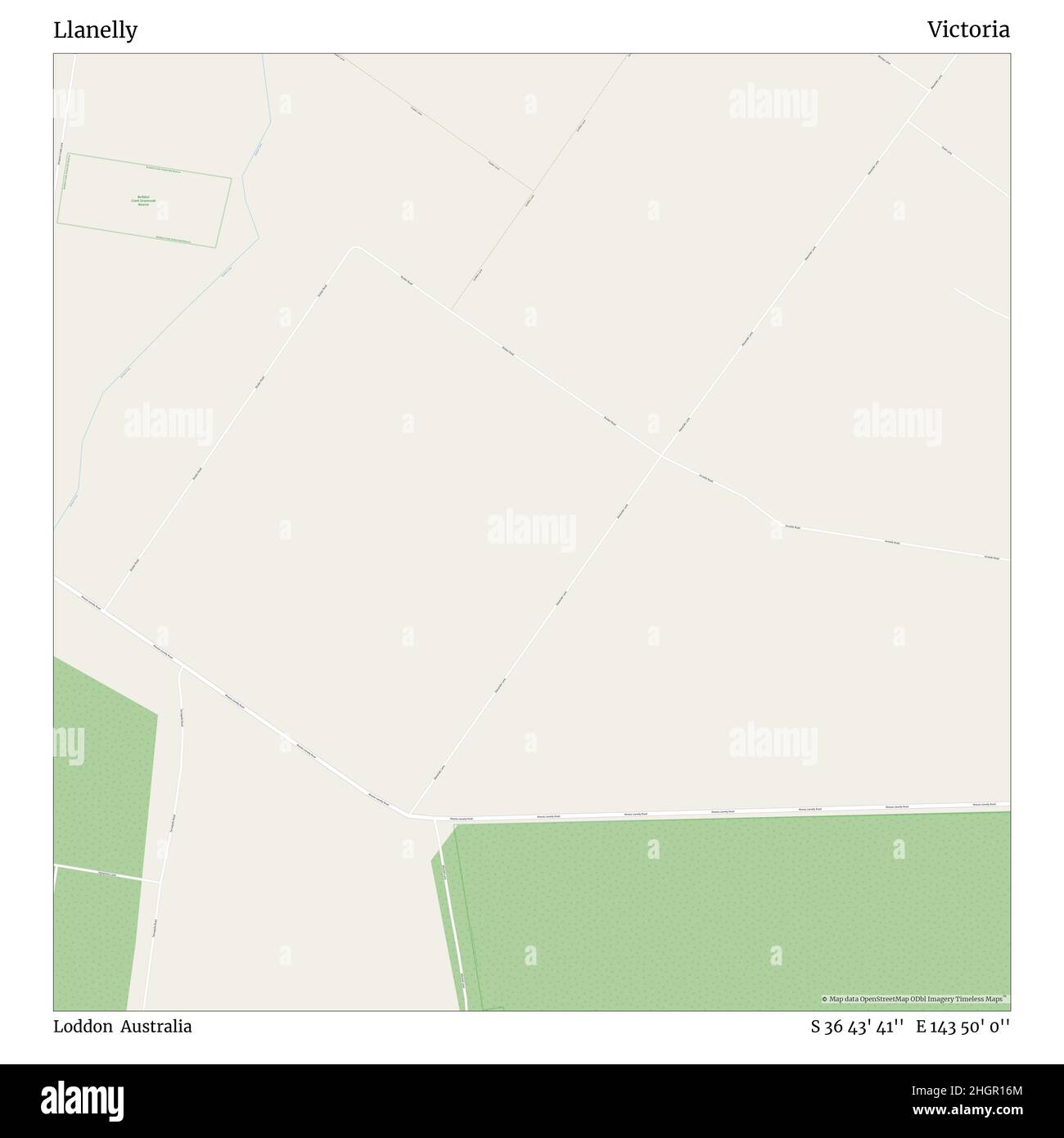 Llanelly, Loddon, Australia, Victoria, S 36 43' 41'', e 143 50' 0 ...