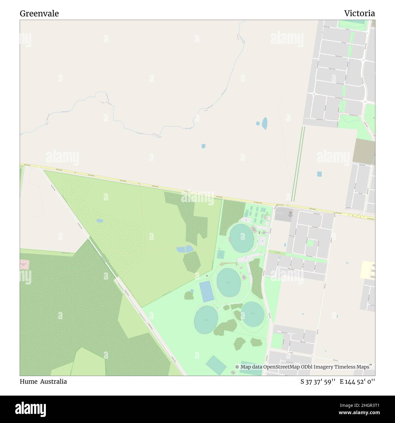 Greenvale, Hume, Australia, Victoria, S 37 37' 59'', e 144 52' 0 ...