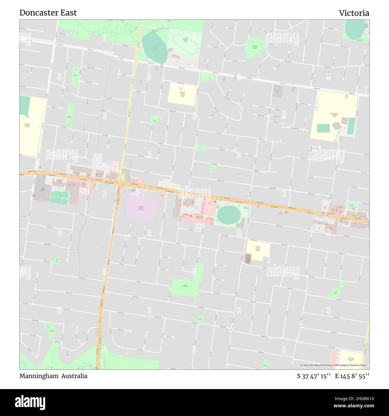 Mappa di doncaster Immagini senza sfondo e Foto Stock ritagliate - Alamy