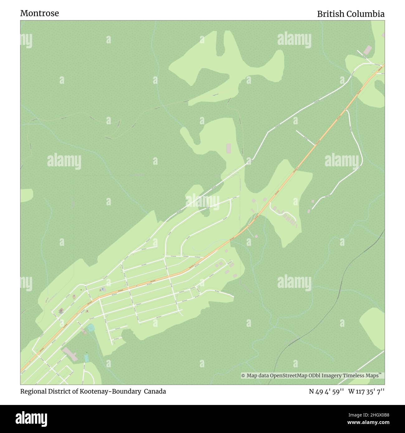 Mappa di montrose immagini e fotografie stock ad alta risoluzione ...