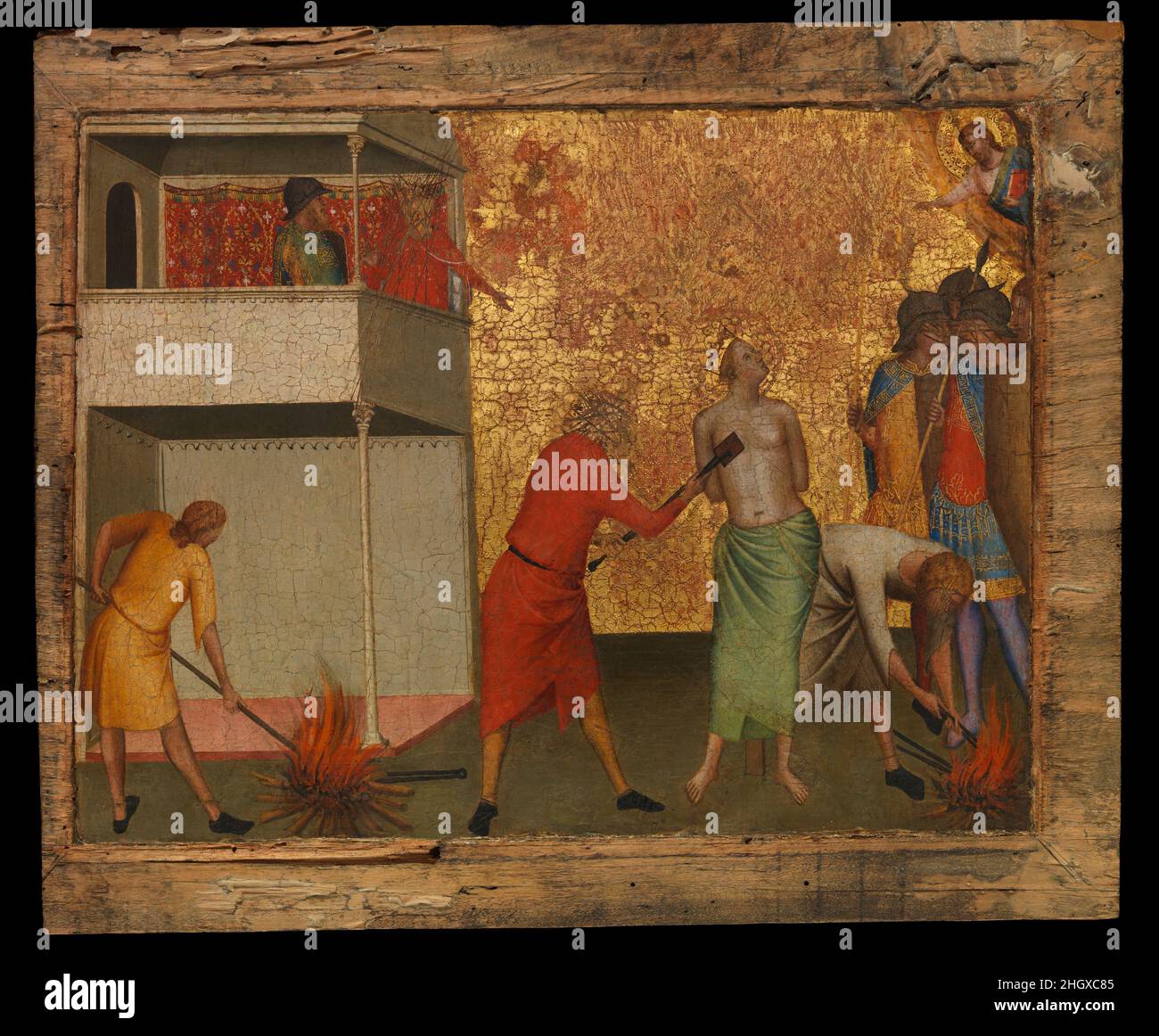 Santa Reparata torturata con ferri rossi Bernardo Daddi martire ...