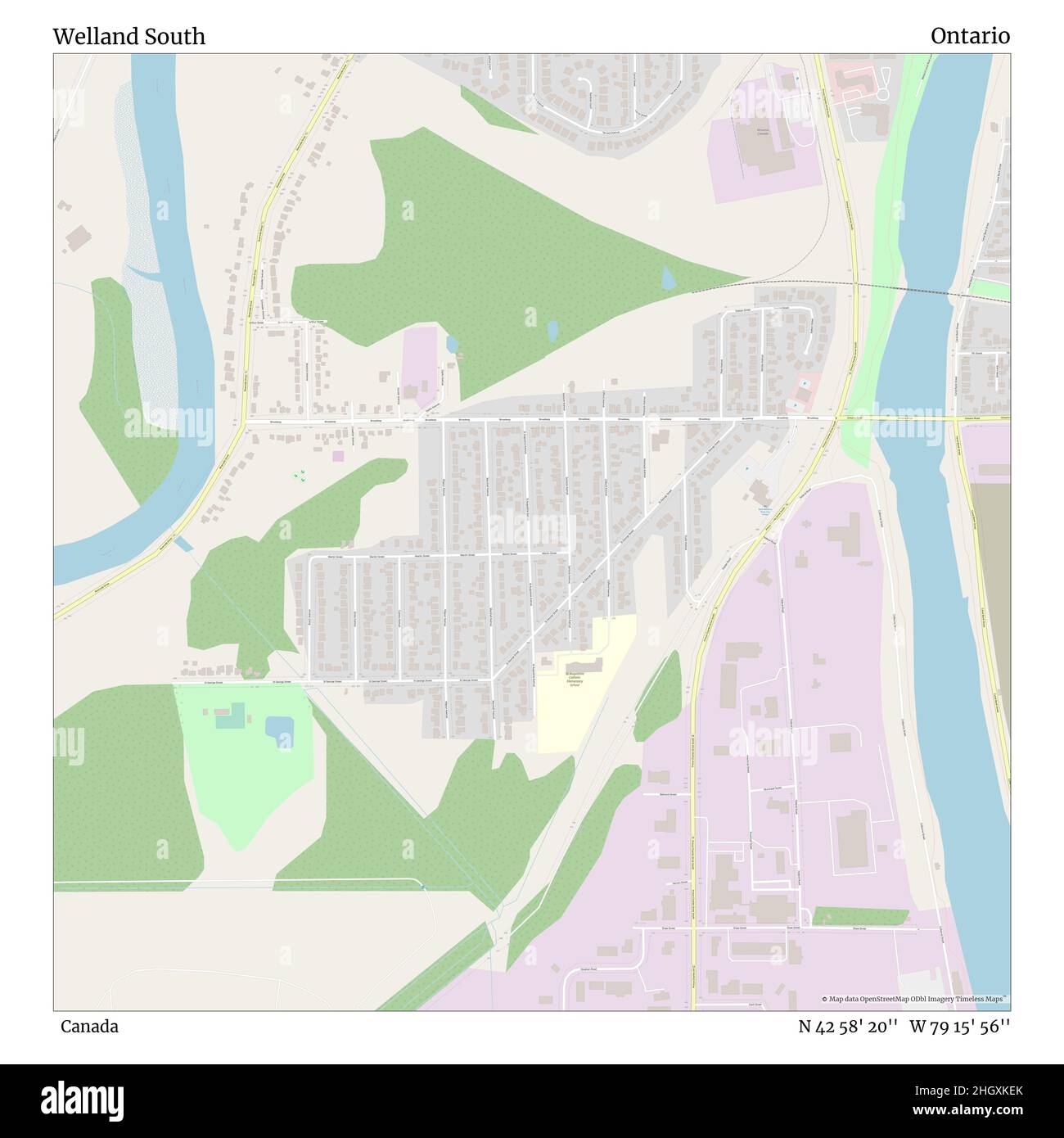 Mappa di welland immagini e fotografie stock ad alta risoluzione - Alamy