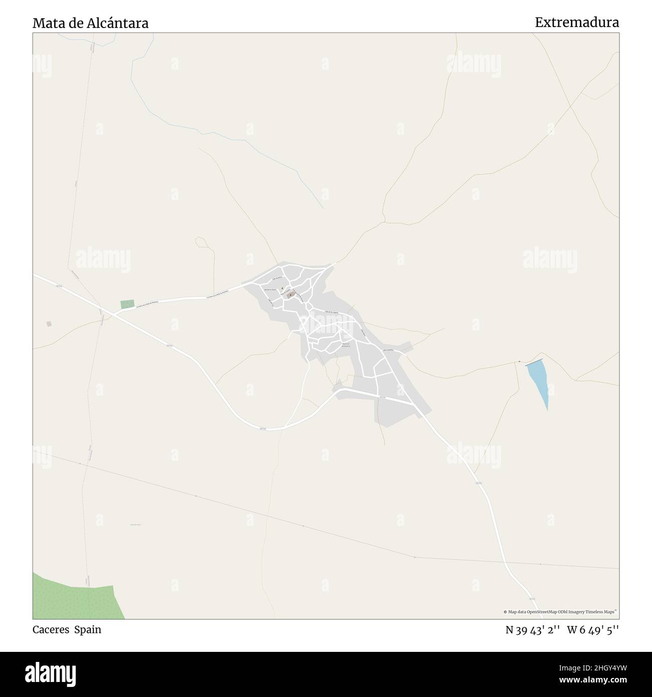 Mappa di alcantara spagna immagini e fotografie stock ad alta ...