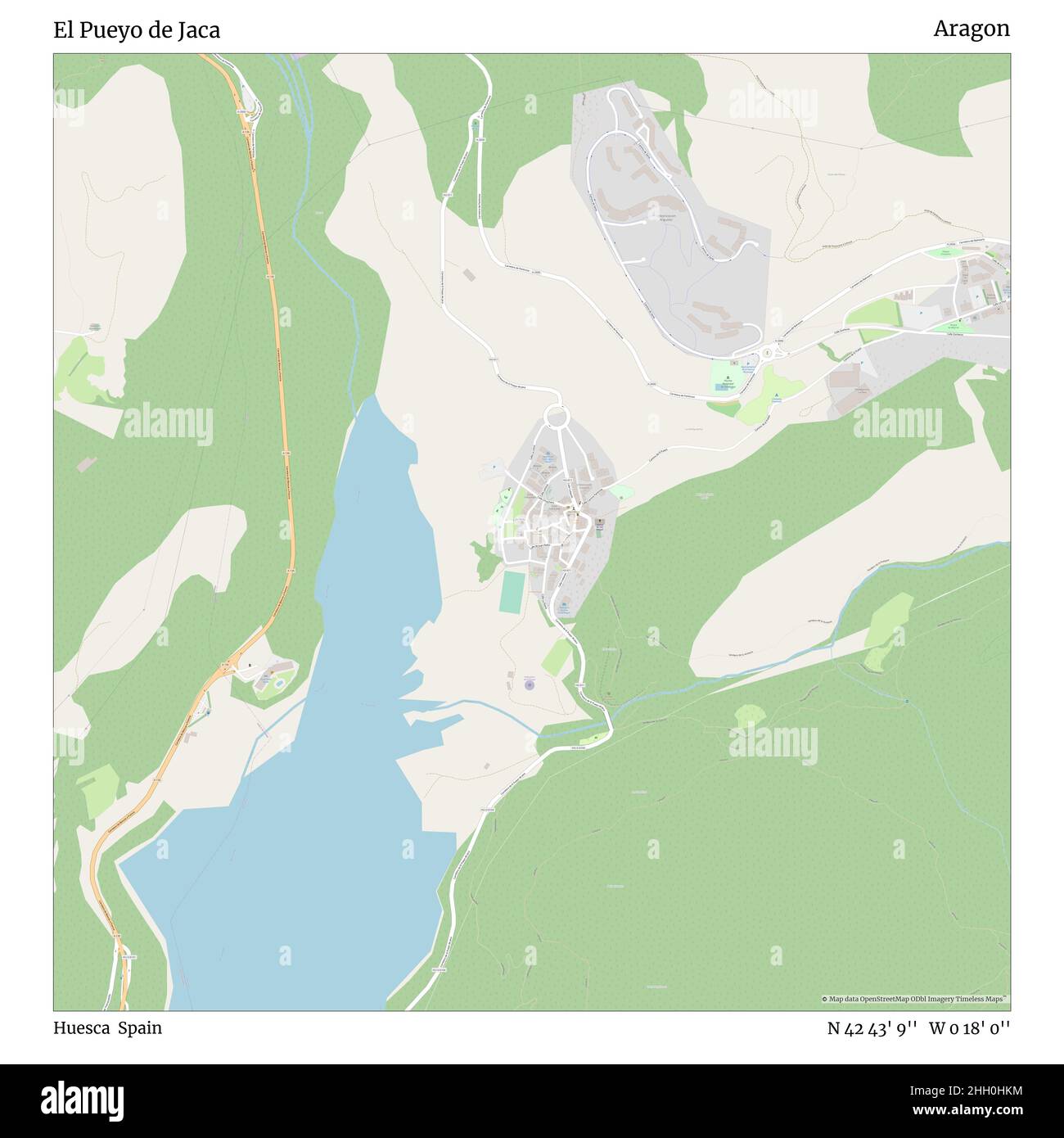 Mappa di jaca spagna immagini e fotografie stock ad alta risoluzione ...