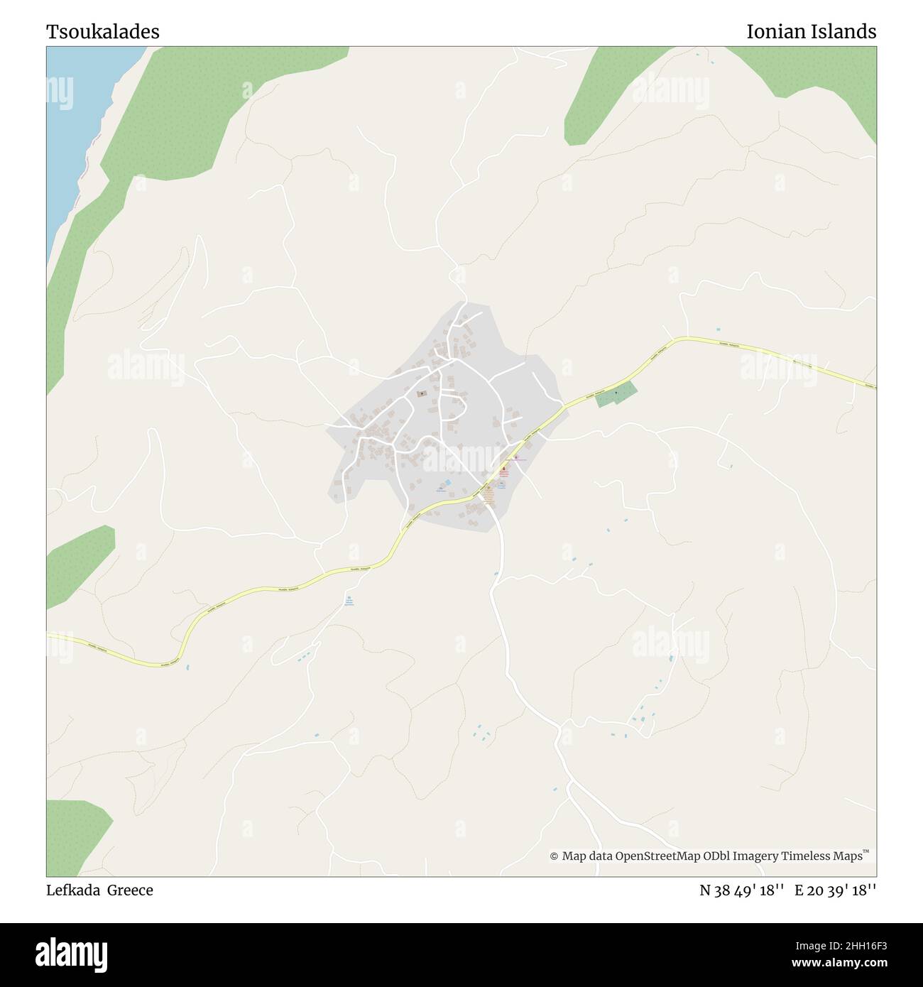 Map of lefkada immagini e fotografie stock ad alta risoluzione - Alamy