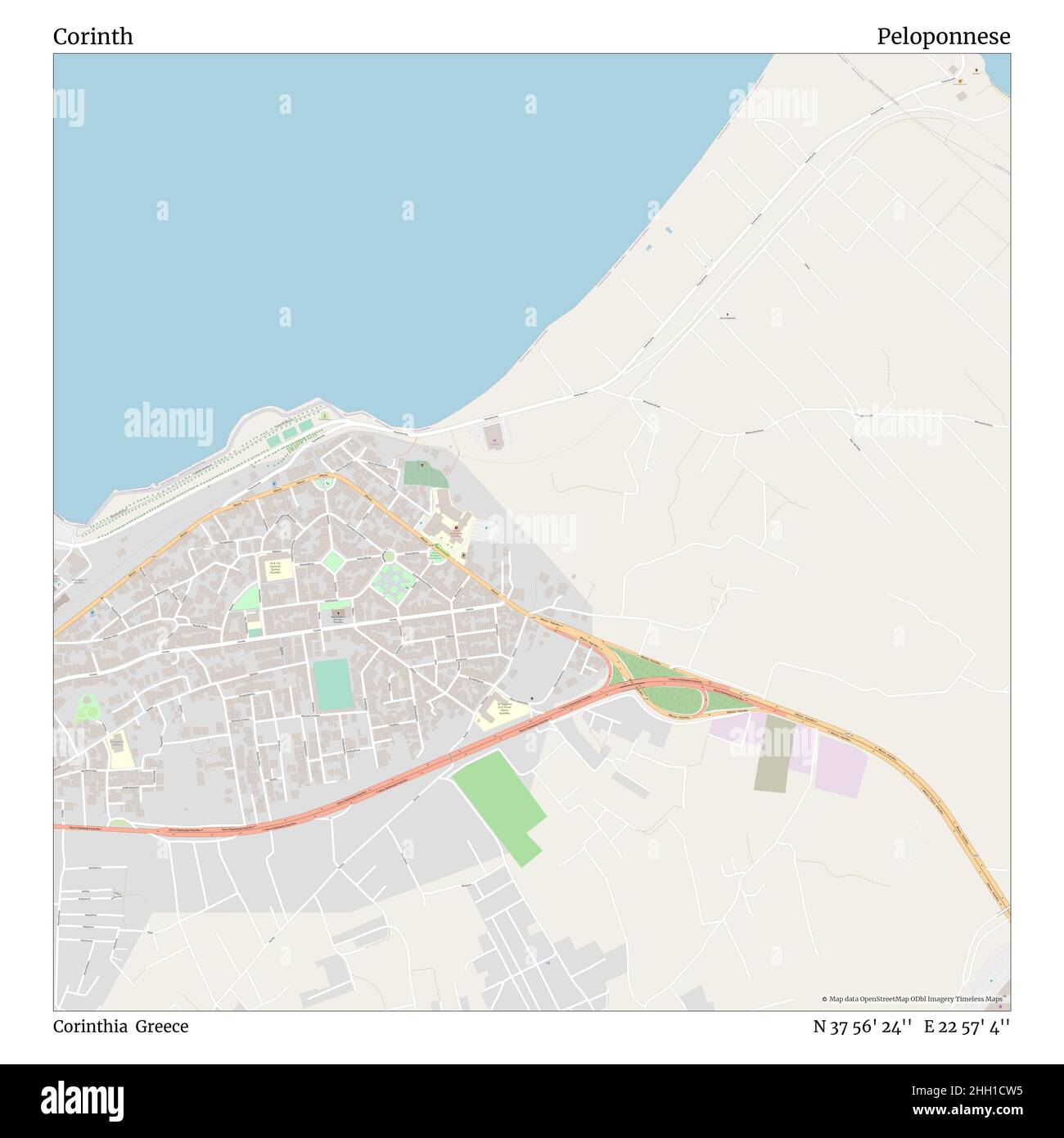 Mappa di corinto immagini e fotografie stock ad alta risoluzione - Alamy