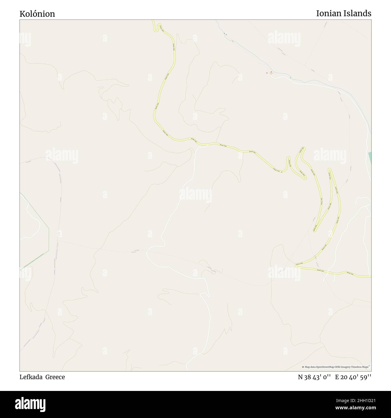 Map of lefkada immagini e fotografie stock ad alta risoluzione - Alamy