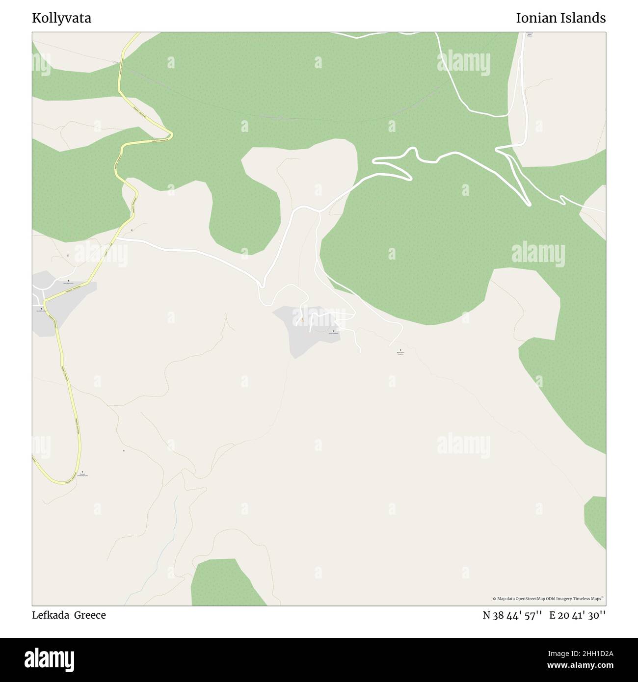 Map of lefkada immagini e fotografie stock ad alta risoluzione - Alamy