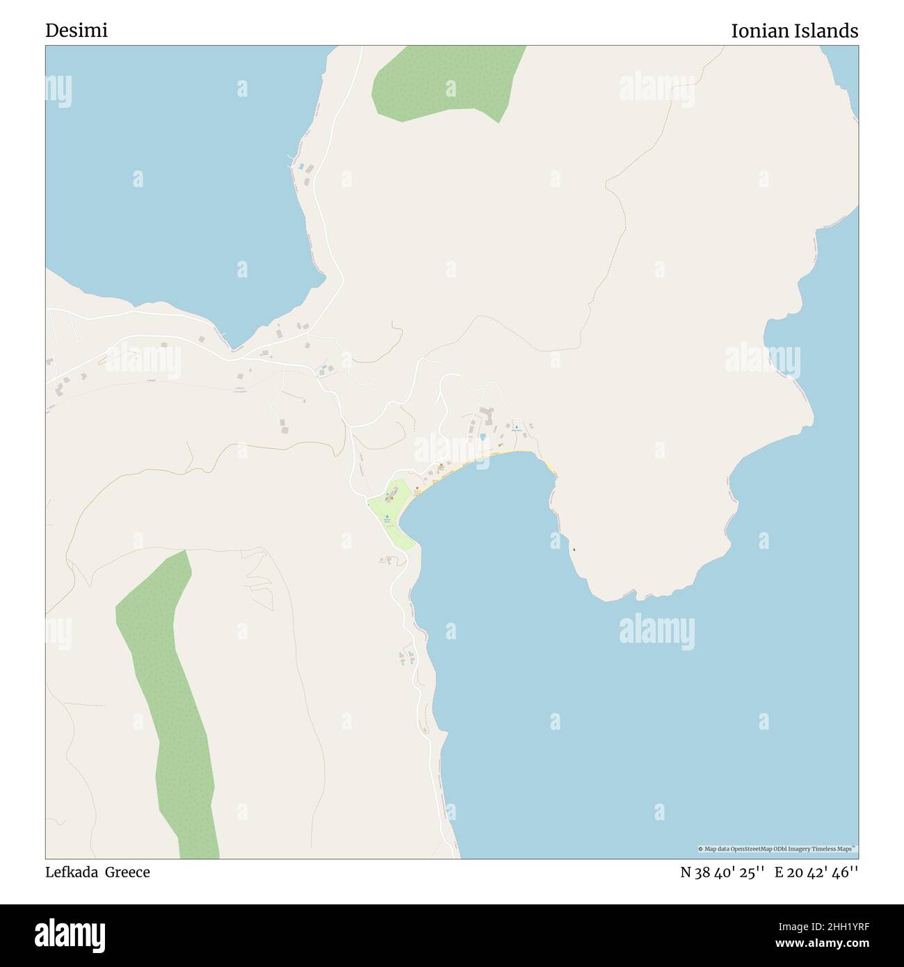 Map of lefkada immagini e fotografie stock ad alta risoluzione - Alamy