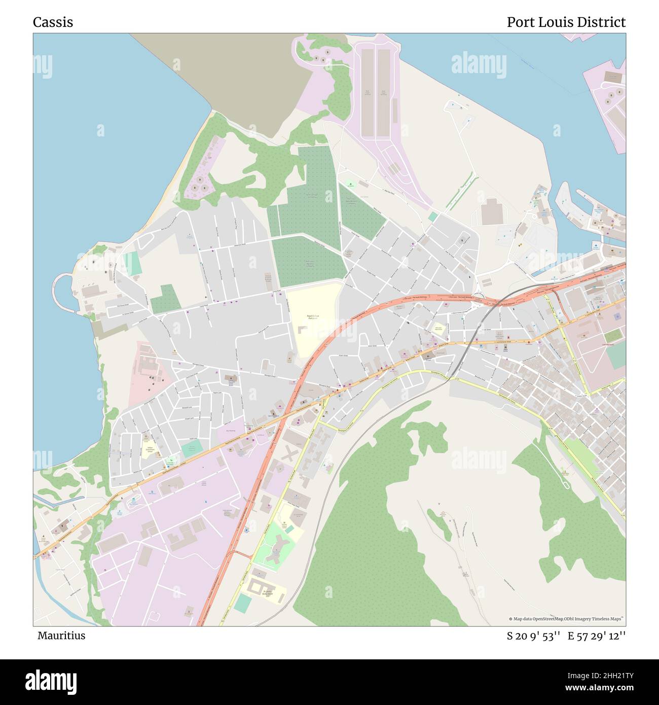 Port louis mauritius mappe geografia cartografia immagini e fotografie ...