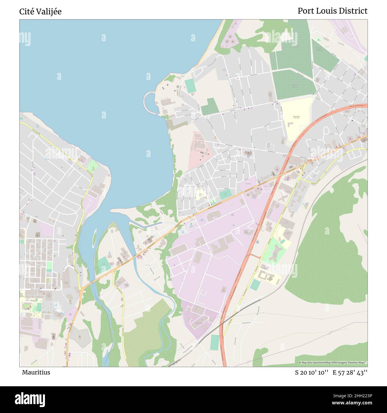 Port louis mauritius mappe geografia cartografia immagini e fotografie ...
