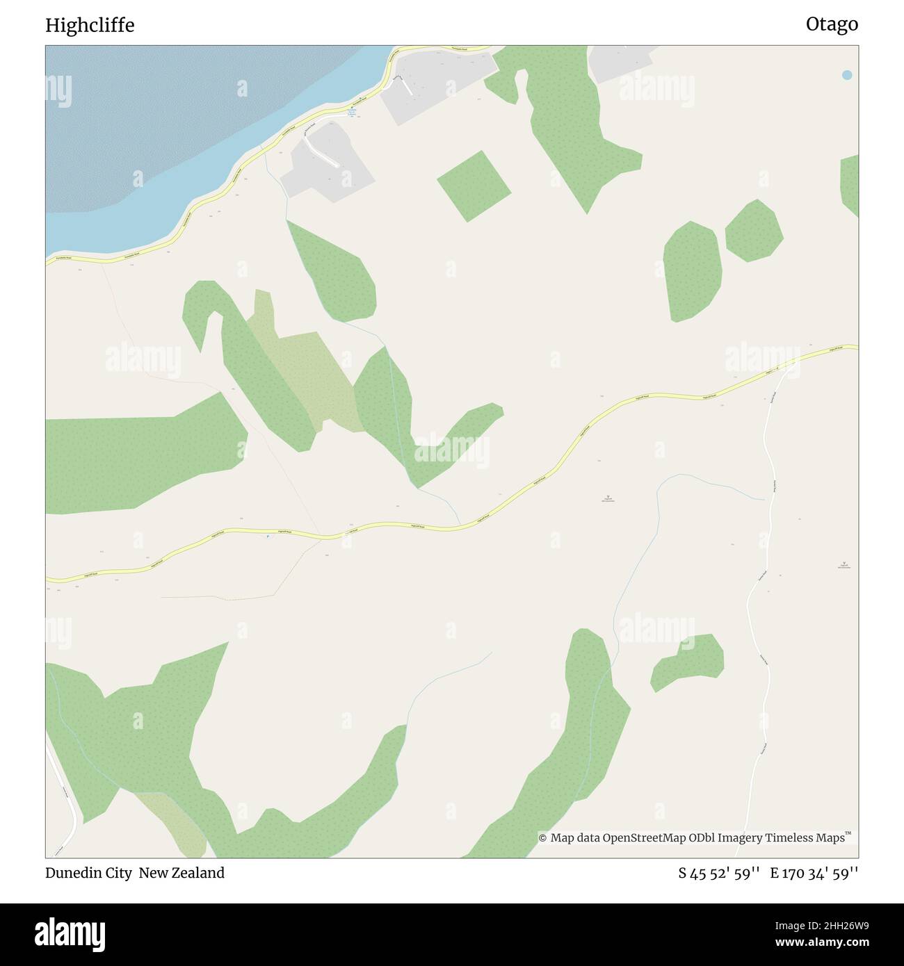 Mappa di highcliffe immagini e fotografie stock ad alta risoluzione - Alamy