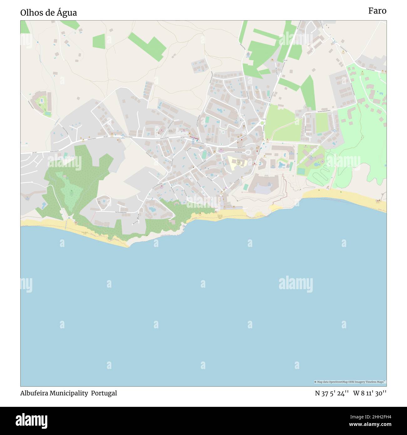 Albufeira portogallo mappa immagini e fotografie stock ad alta ...