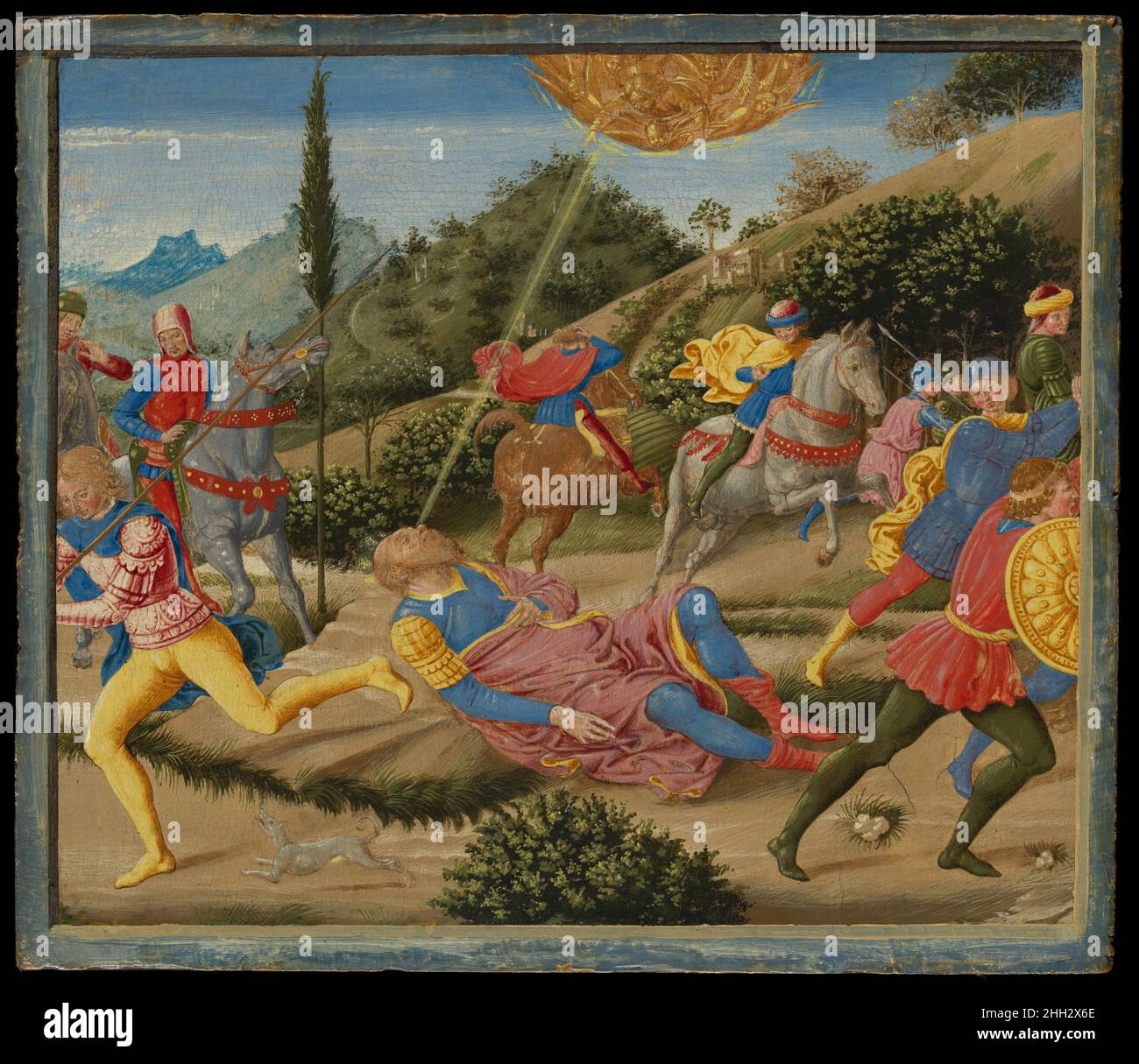 La conversione di San Paolo Benozzo Gozzoli (Benozzo di Lese di Sandro ...