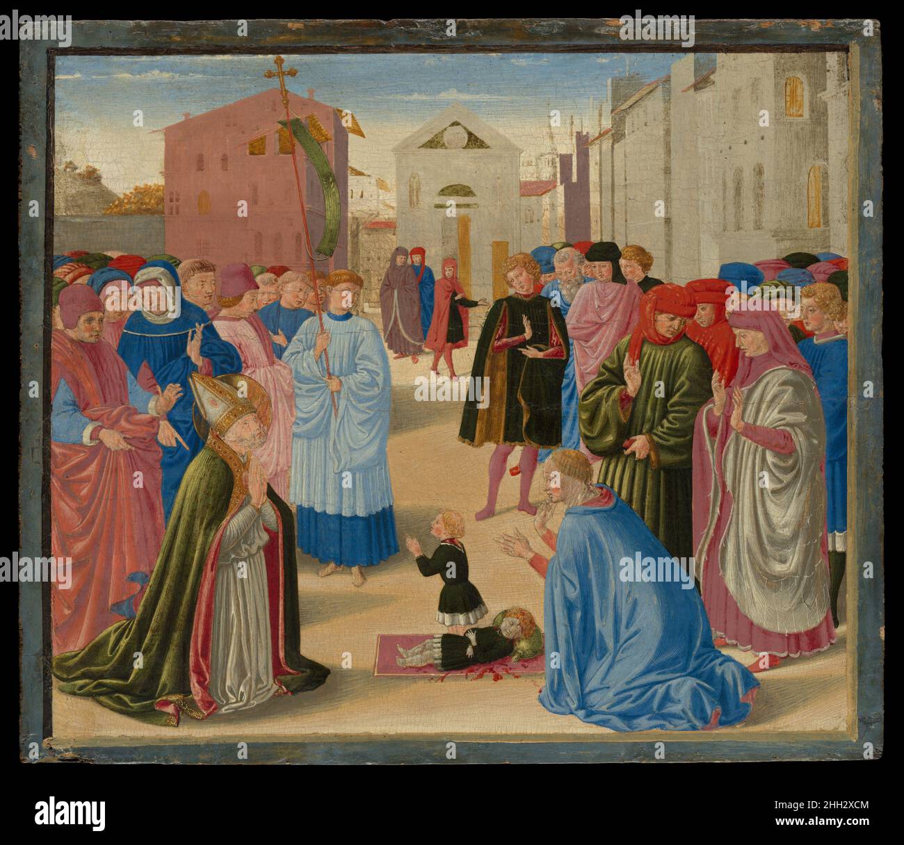 San Zenobius risuscitando un bambino morto Benozzo Gozzoli (Benozzo di ...